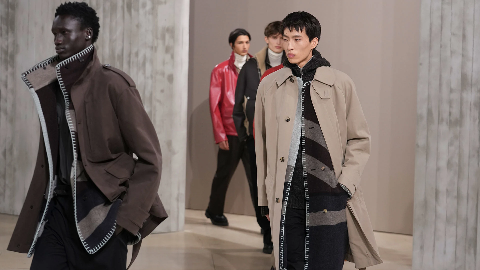 Hermès menswear inspired by the racetrack at Paris shows - Fast Company