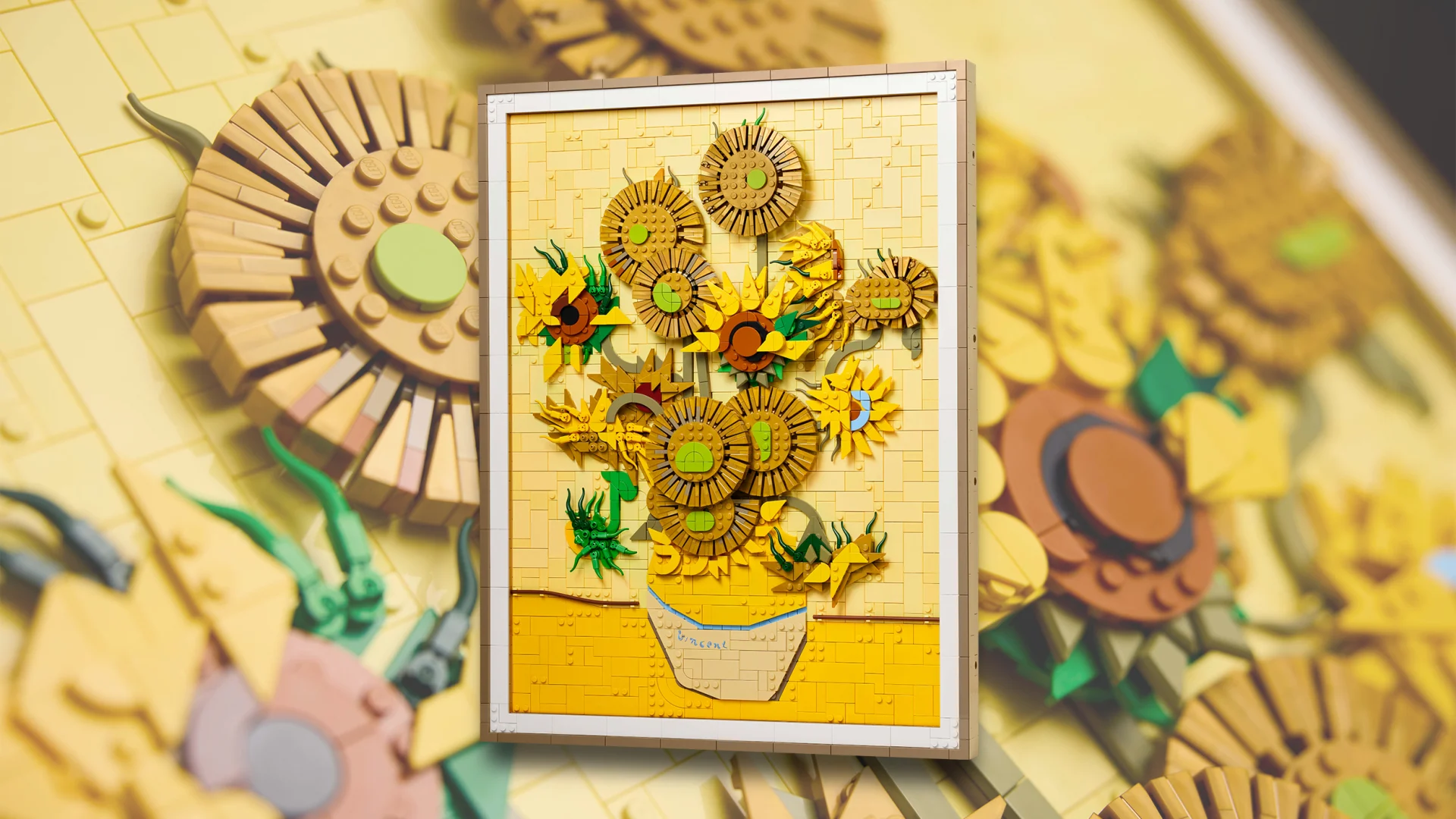 Lego’s new Van Gogh ‘Sunflowers’ set re-creates the 1889 painting ...