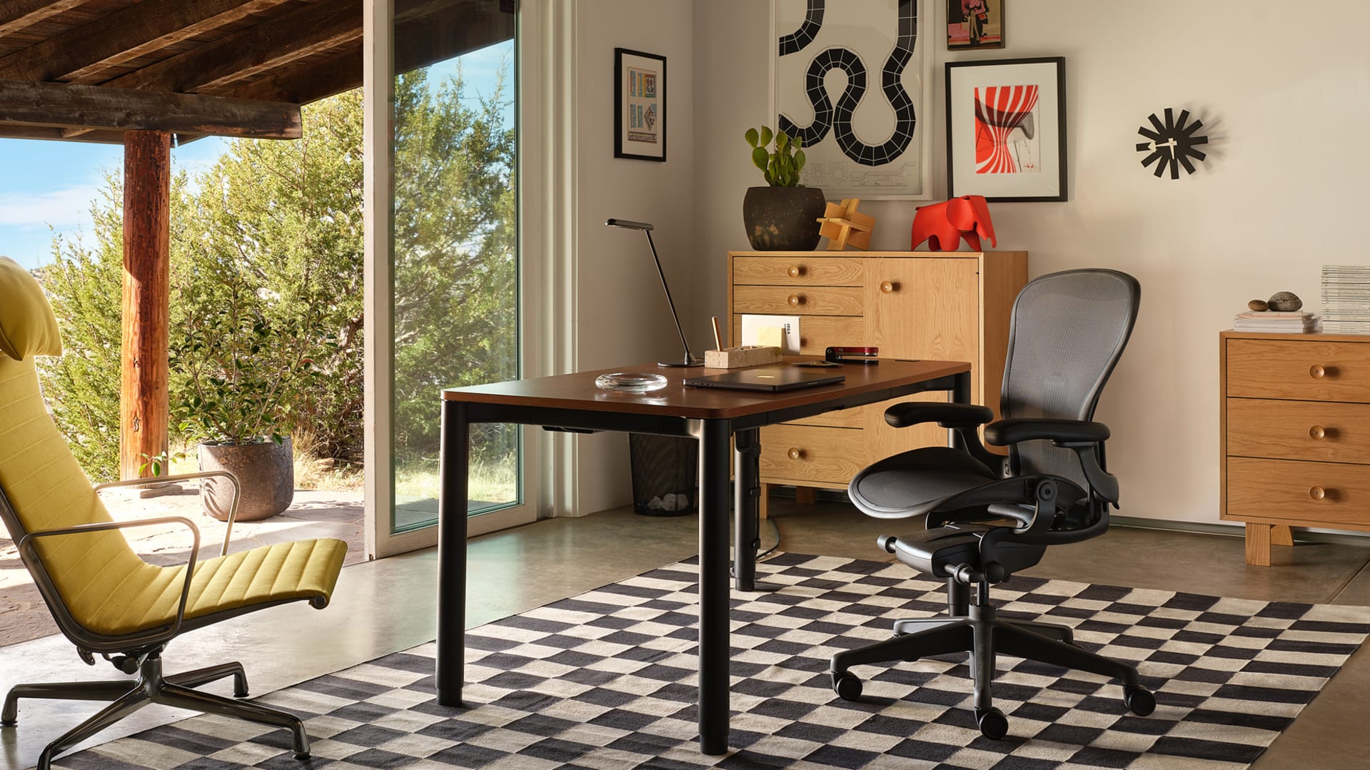 Herman Miller’s sleek new standing desk is actually a 4-legged table ...
