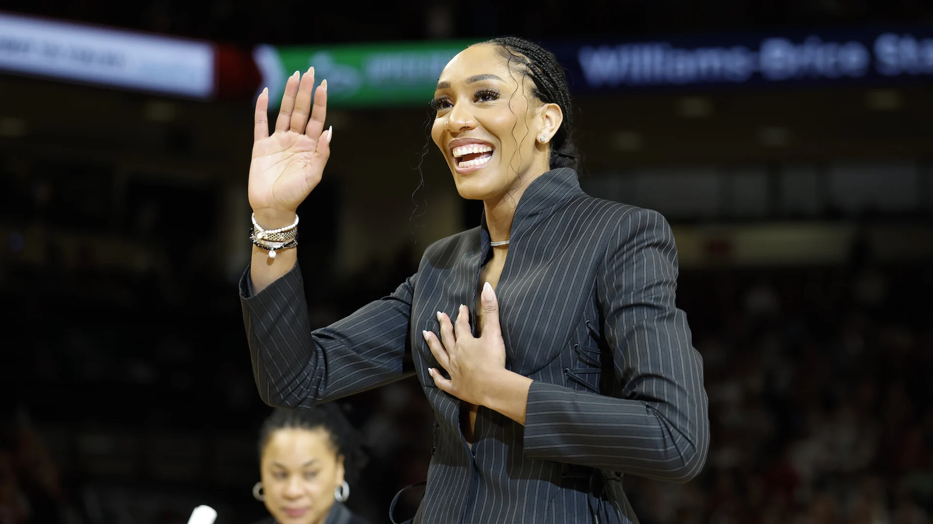 A'ja Wilson debuts Nike signature shoe amid growing interest in women's ...