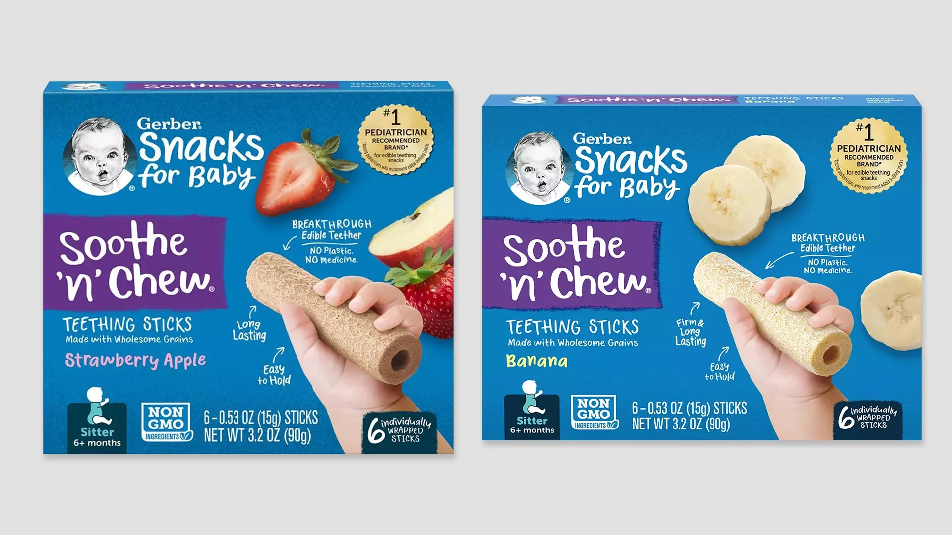 Gerber recall 2025: baby food brand warns about teething sticks - Fast ...