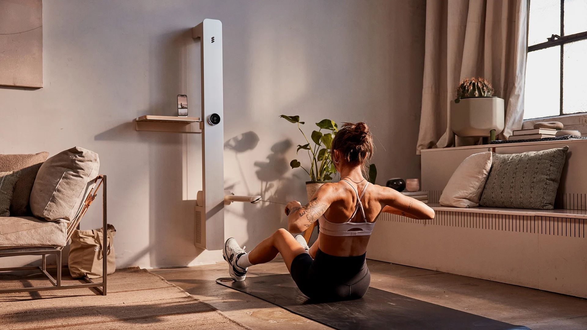 Amp’s $1,995 fitness device fits a gym into the space of a bookshelf ...