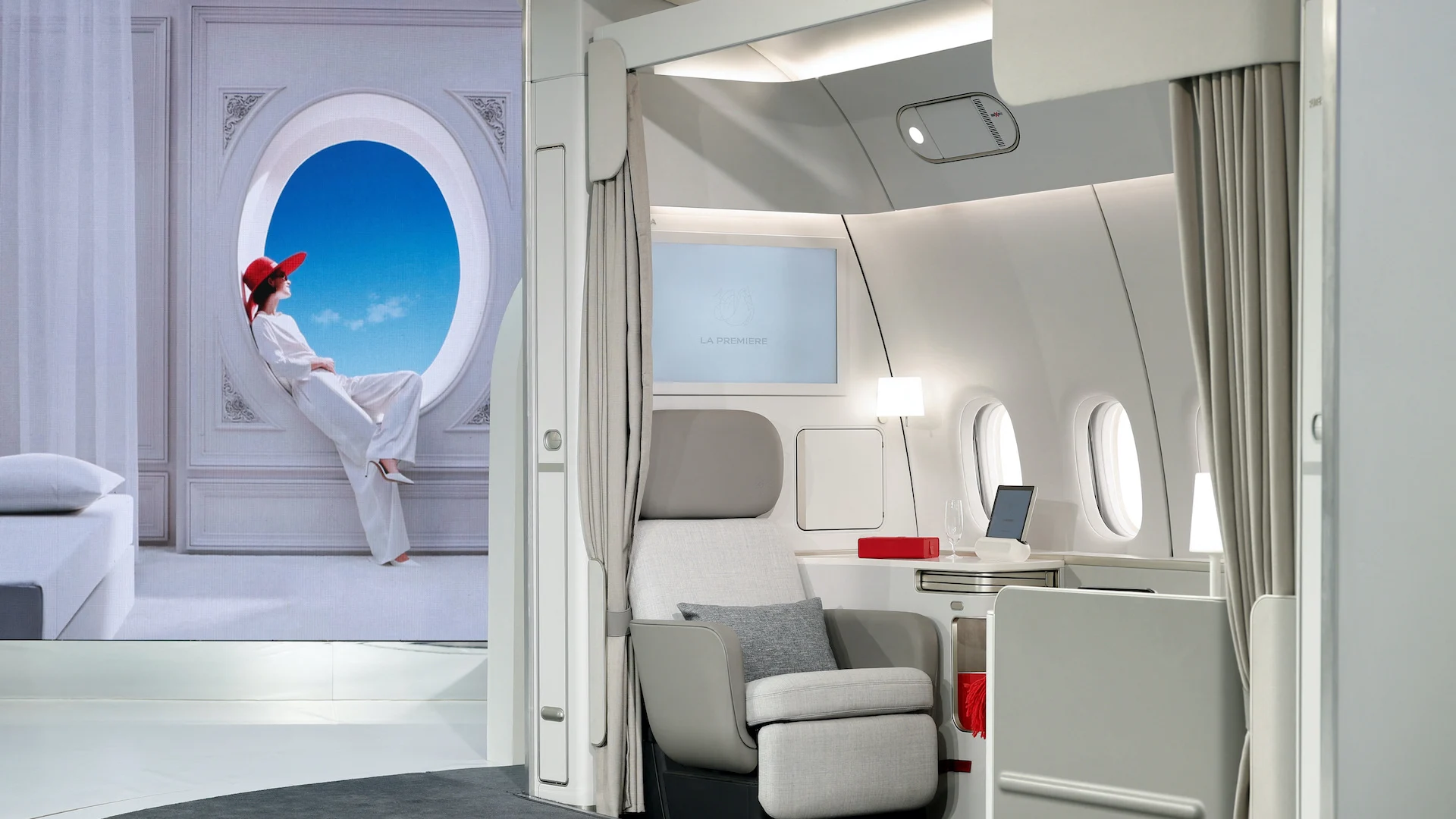 Air France's redesigned first-class cabin costs $10K for a one-way flight from Paris - Fast Company