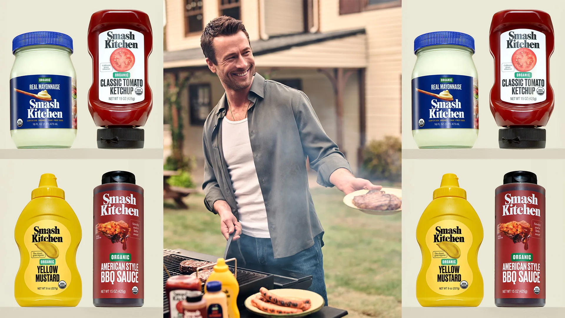 Glen Powell launches Smash Kitchen, a new line of condiments - Fast Company