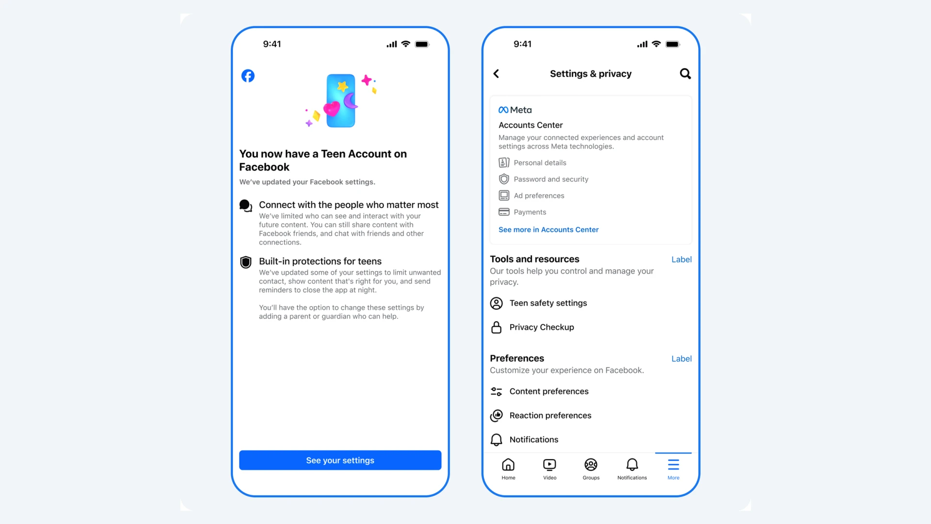 Meta is bringing stricter parental controls to Facebook and Messenger ...