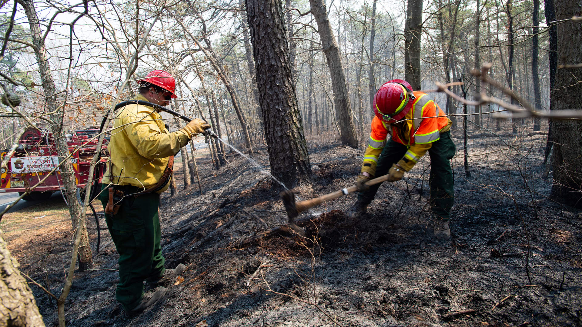 A New Jersey wildfire tore through thousands of acres—right after the ...