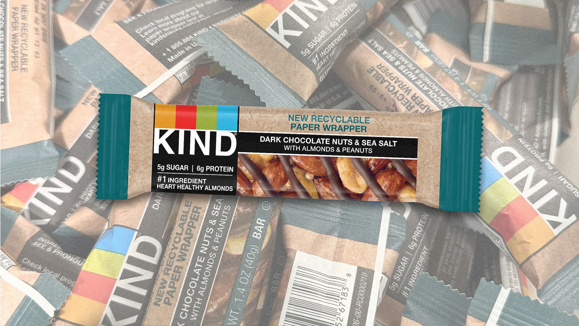 Kind bars’ plastic packaging is iconic. Their new paper upgrade is ...