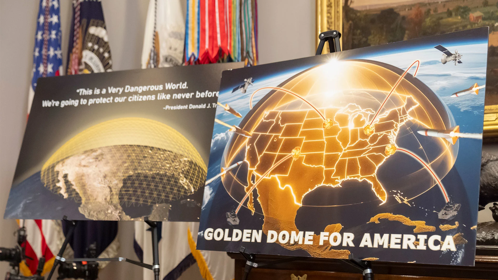 Trump announces $175 billion ‘Golden Dome' missile defense plan - Fast ...
