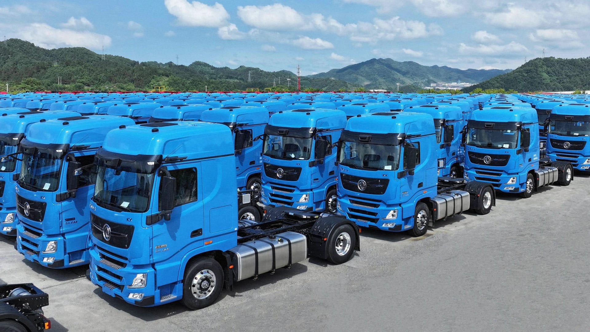 China is shaping the future of shipping with a new army of ghost trucks ...