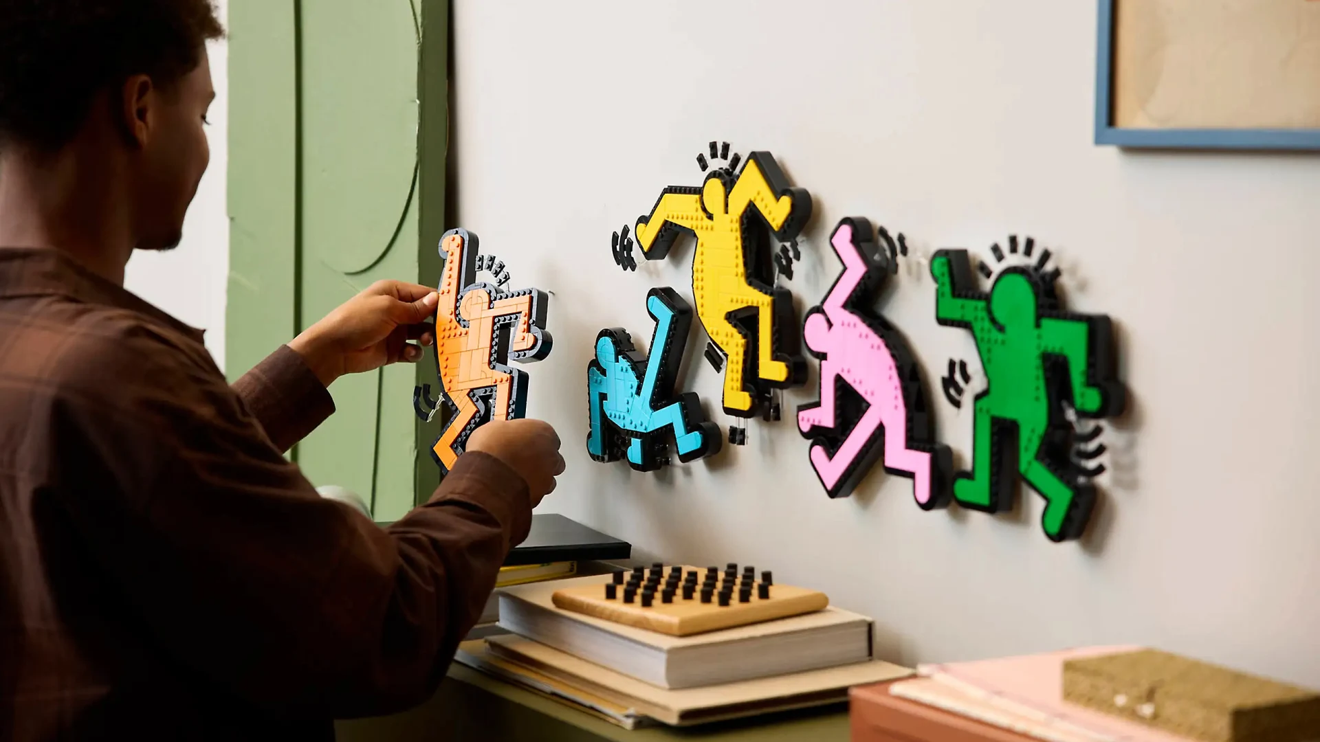 Lego just turned Keith Haring’s iconic dancing figures into a buildable ...