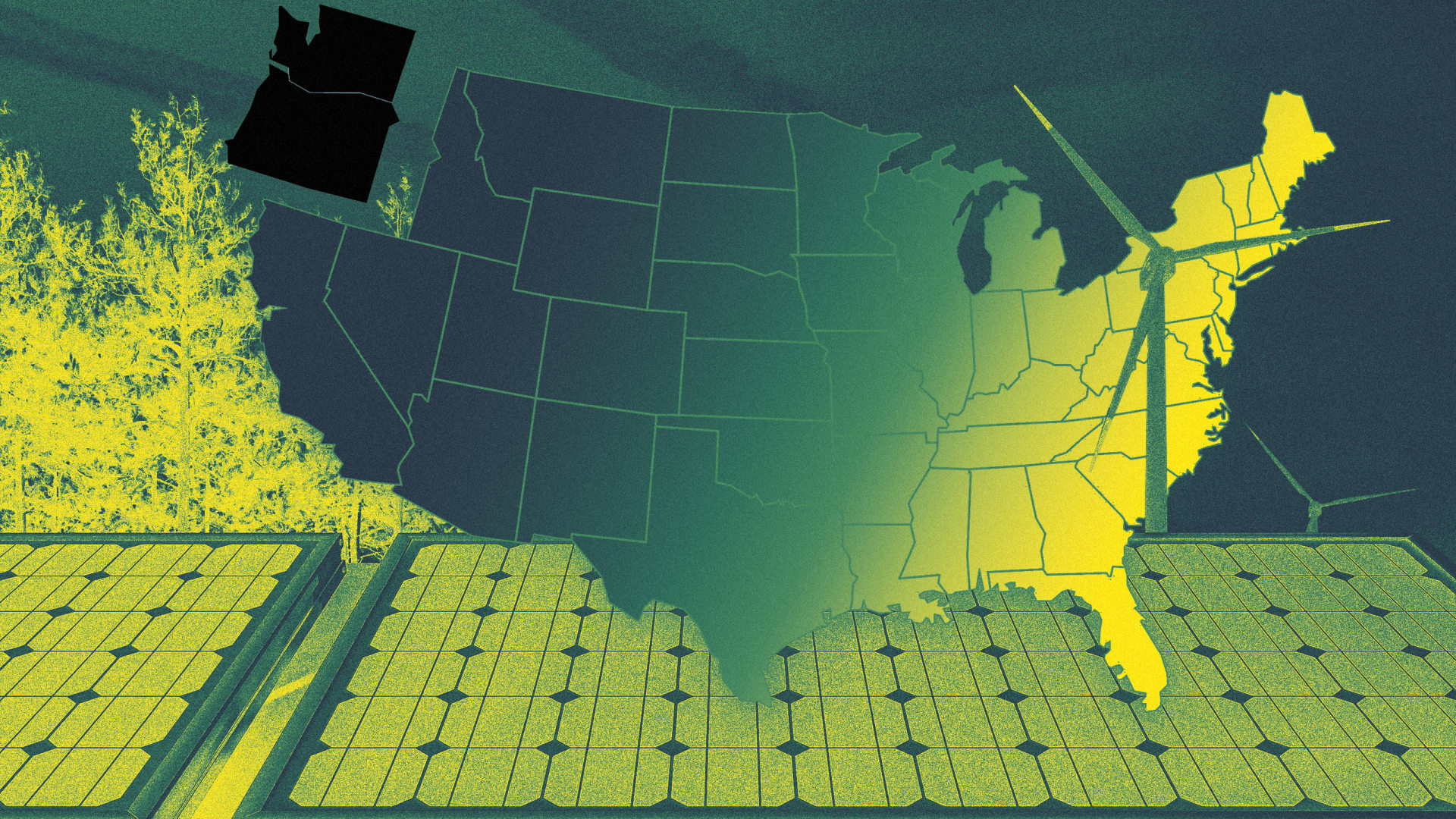 Oregon and Washington vowed to pioneer green energy—but almost every ...
