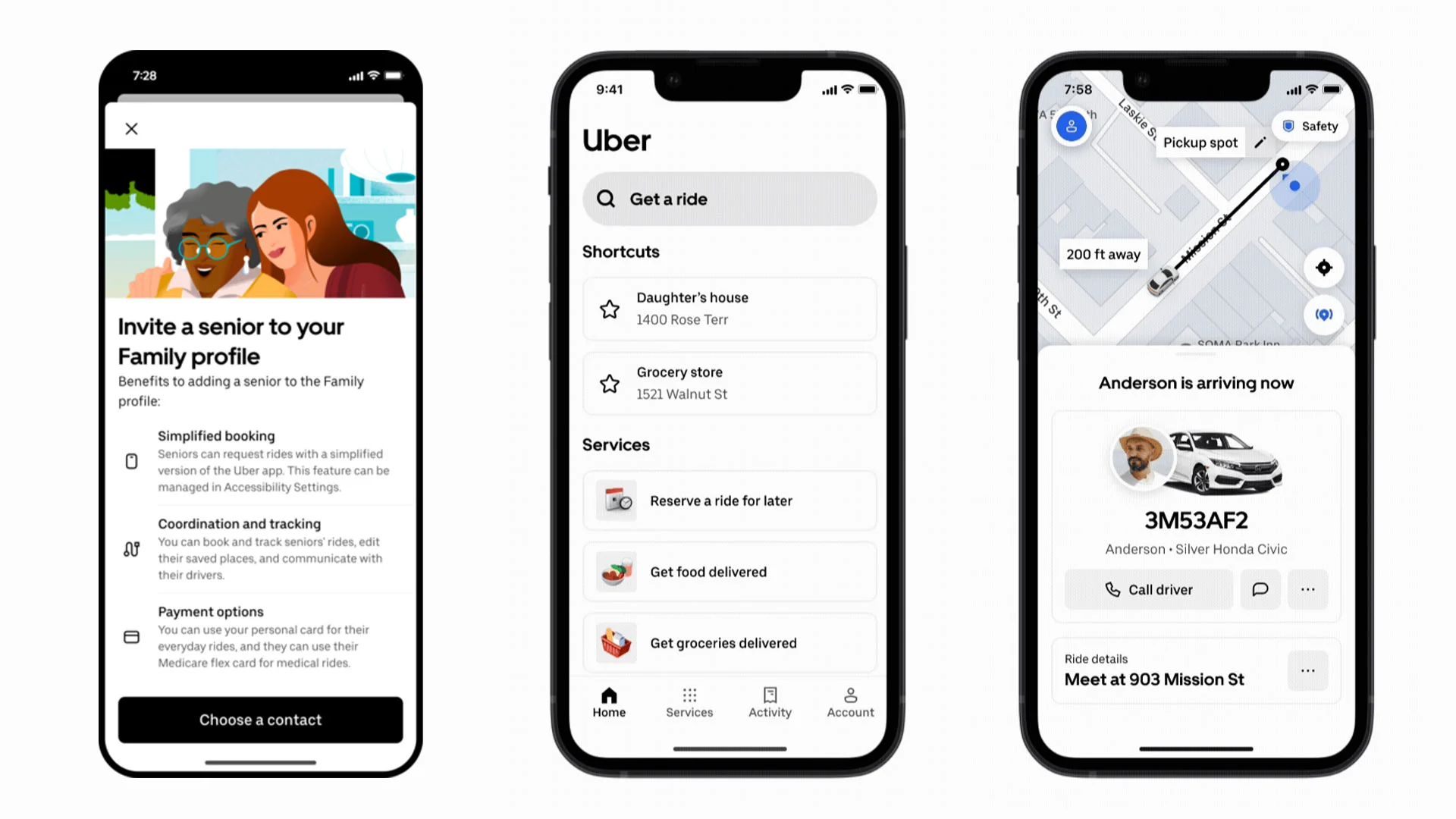 Uber launches senior ride features with accessibility in mind- Fast Company