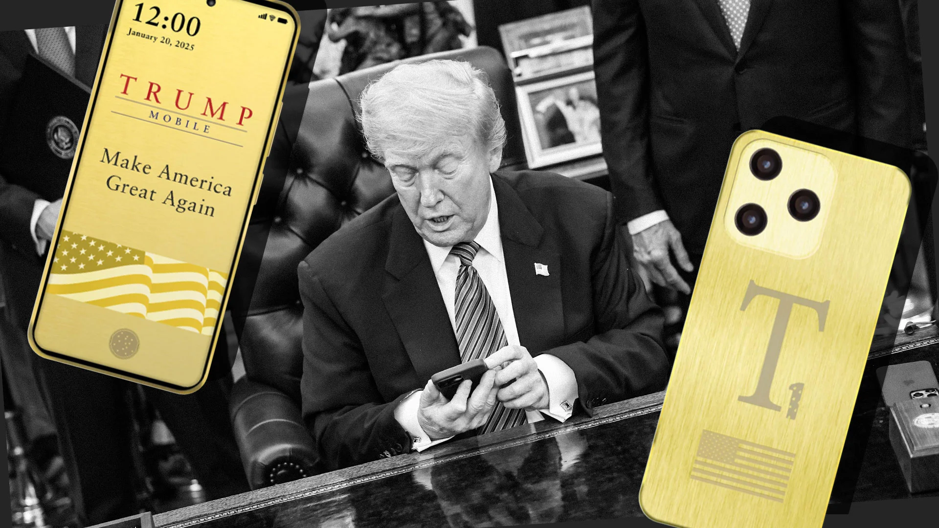Trump Mobile fuels ethics debate with new gold T1 Phone - Fast Company