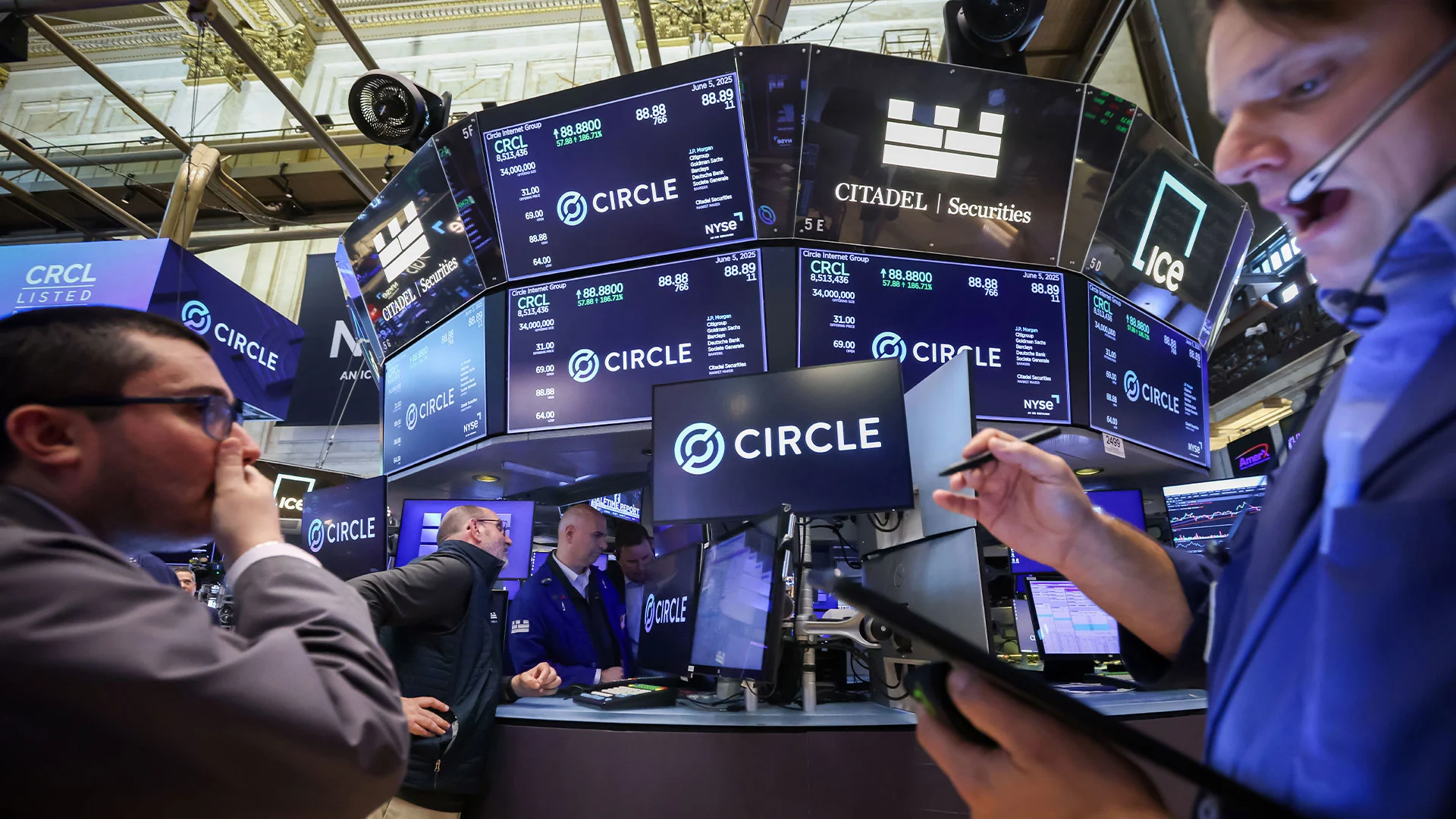 Circle Internet Group stock price today: shares rise, stablecoin bill - Fast Company