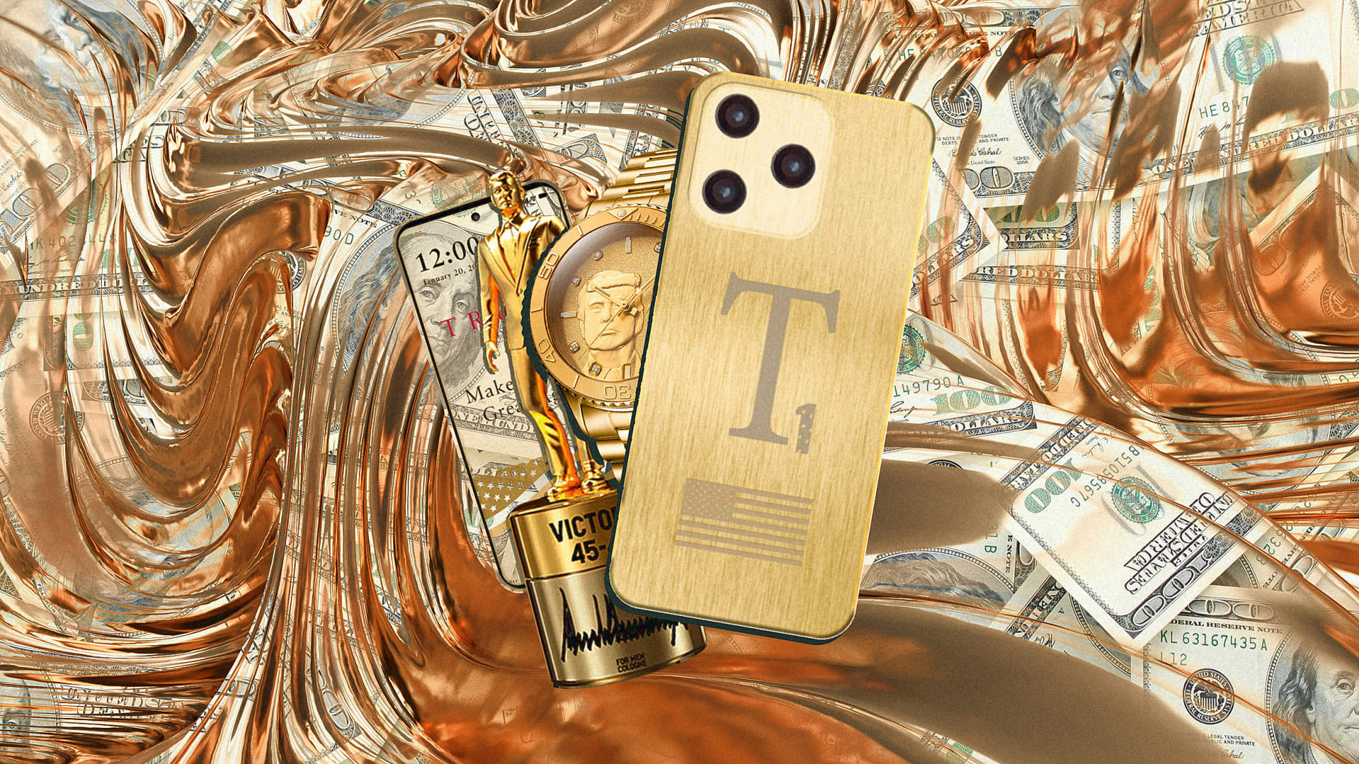 Gold phones and meme coins: Inside Trump’s MAGA economy - Fast Company