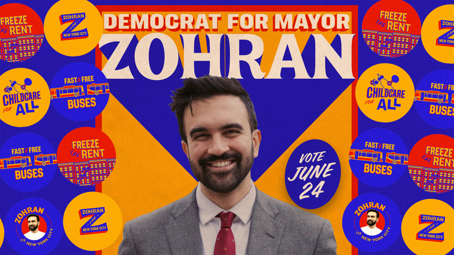 Here's what made Zohran Mamdani's campaign poster so good - Fast Company