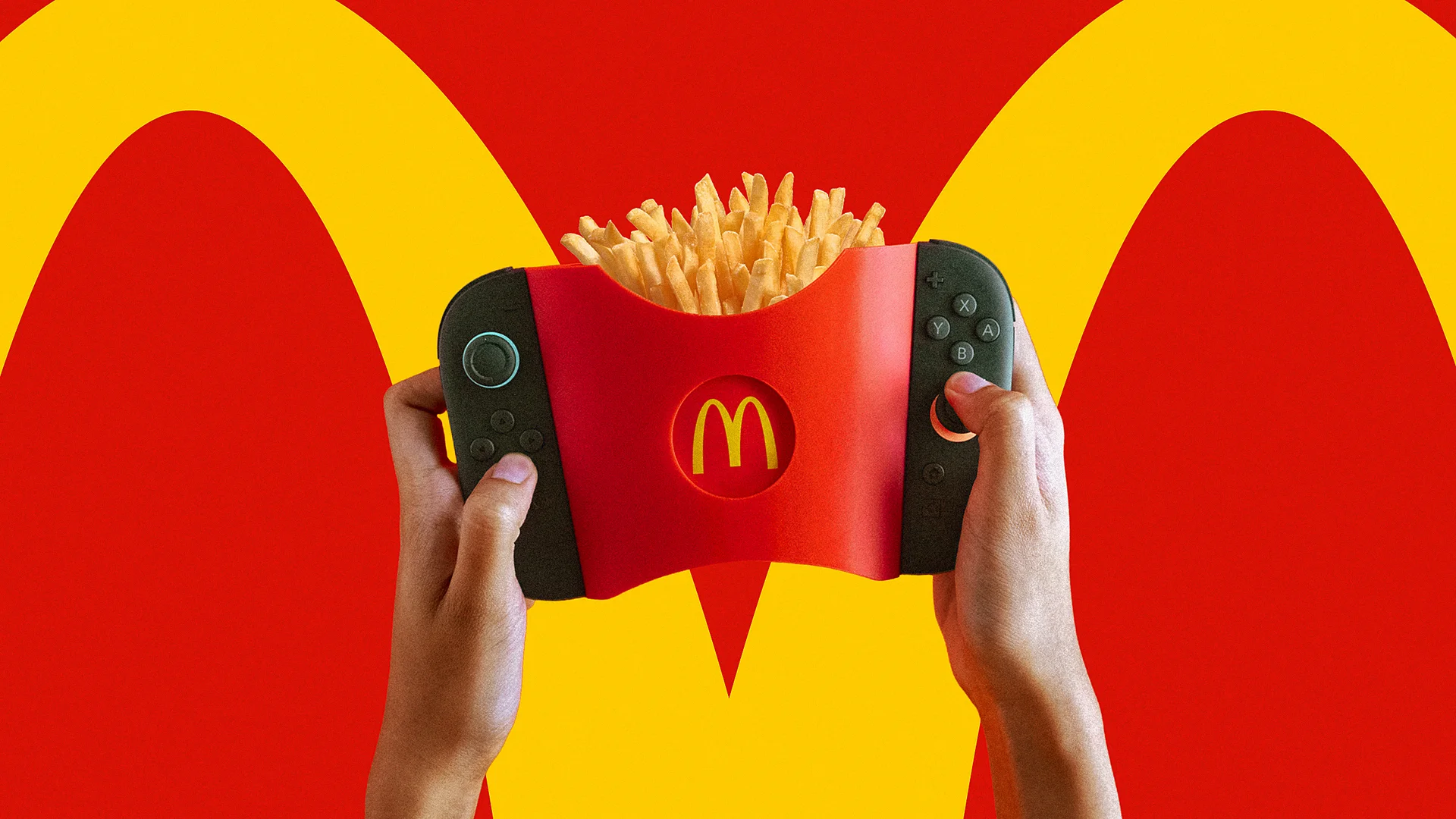 Cartoon Fries From Mcdonalds