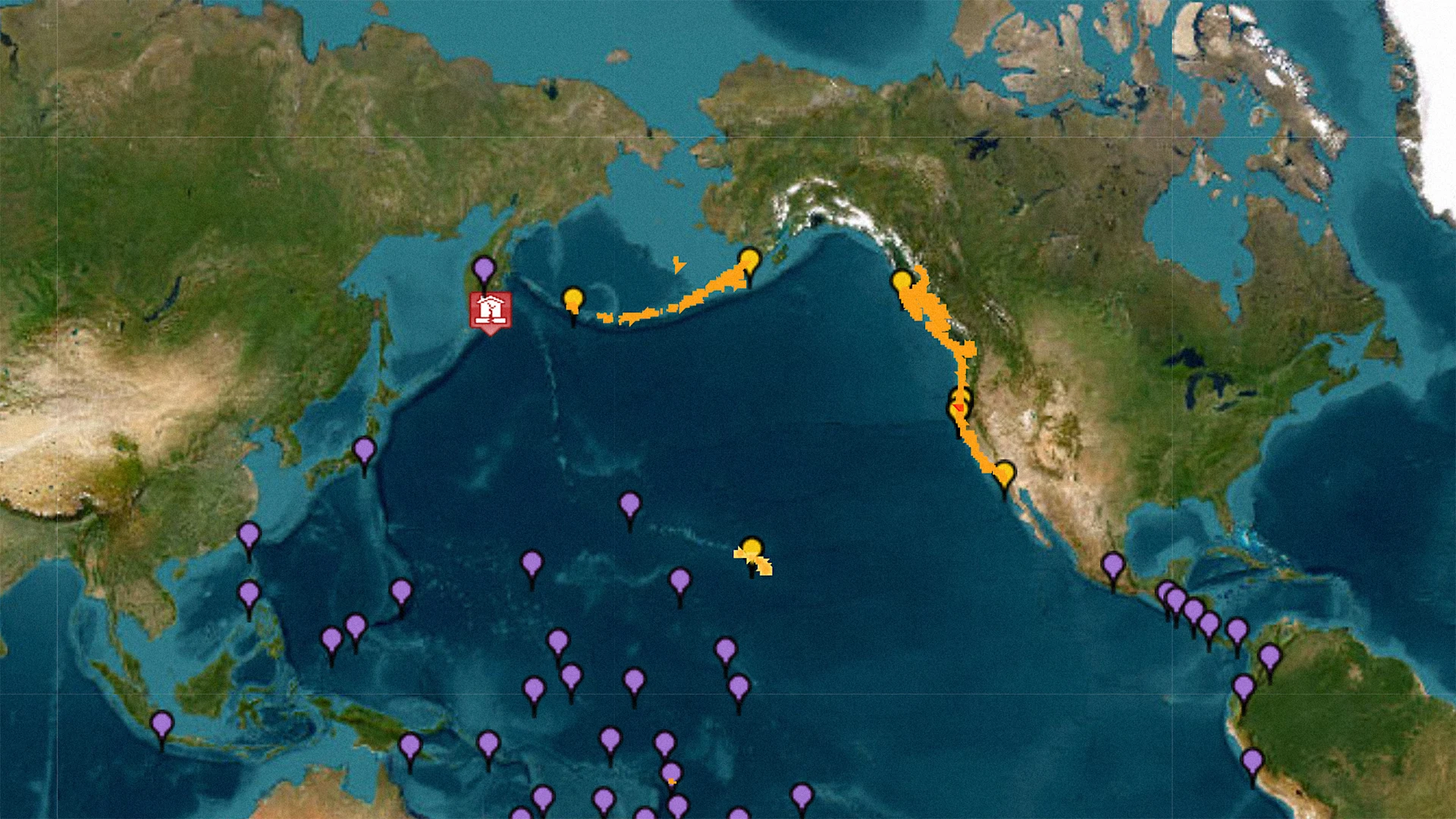 Tsunami warning today: map lets you track alerts after earthquake ...