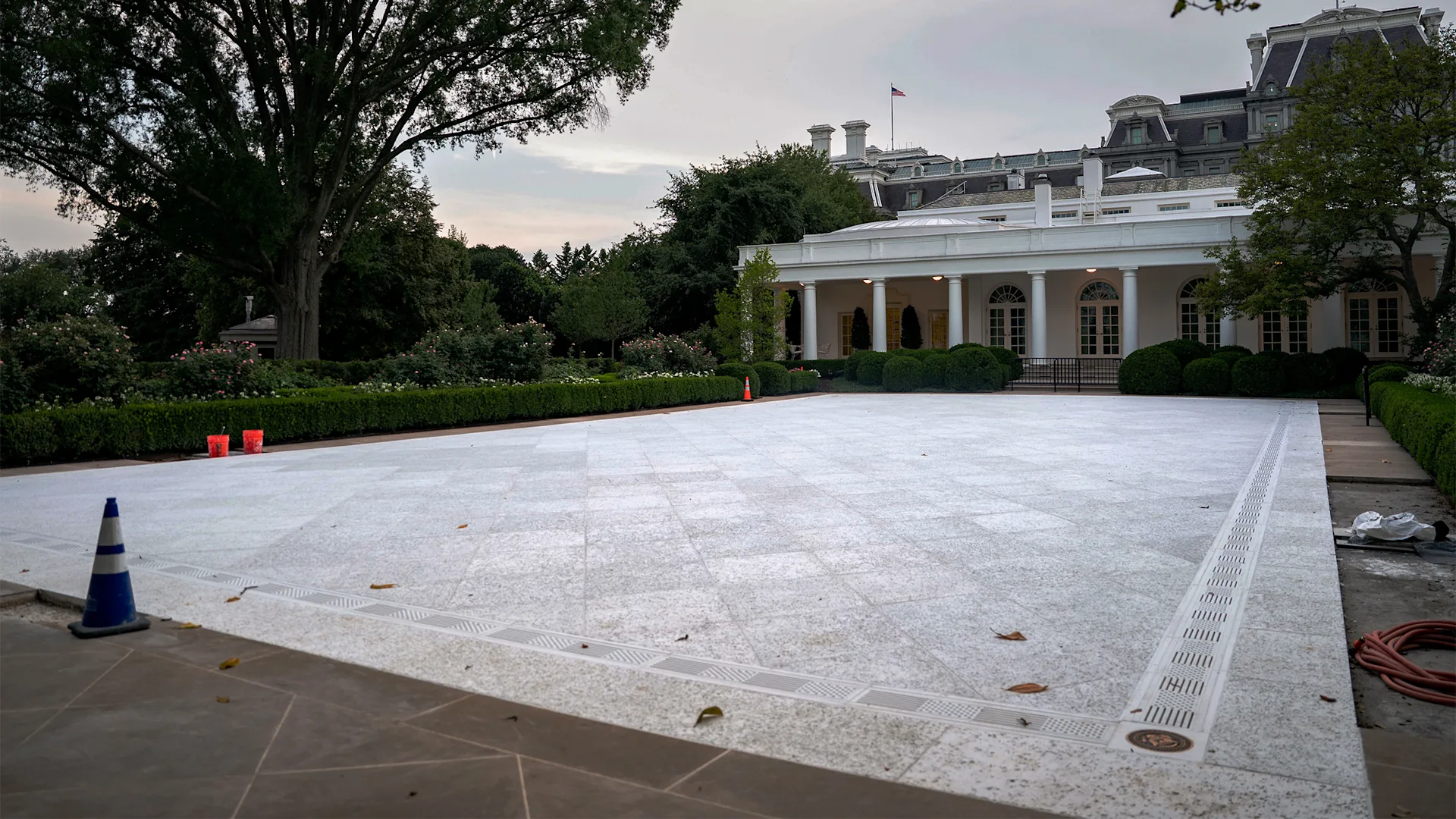 Trump's redesigned Rose Garden is just the start of a larger White ...