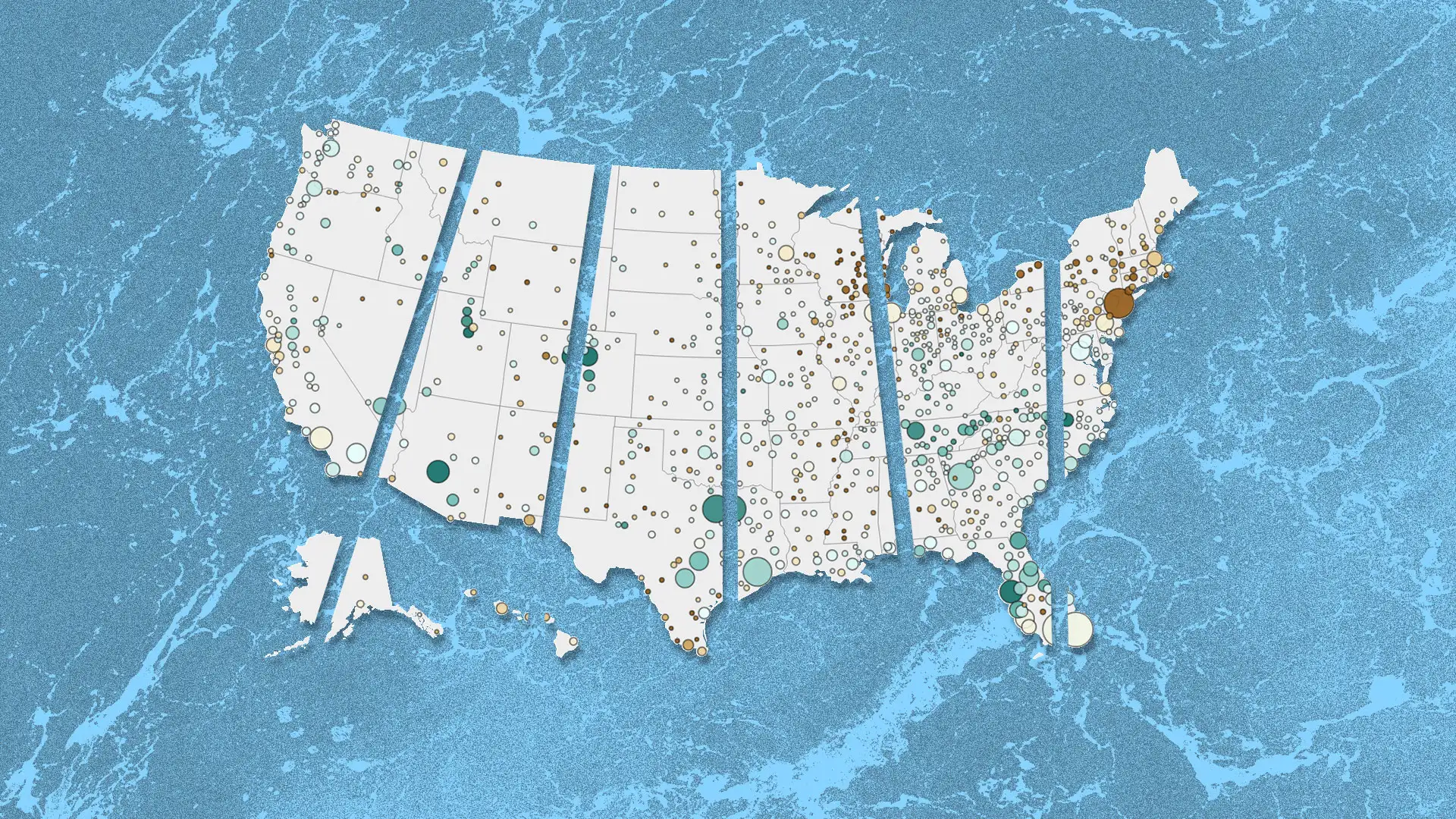 Housing market shift: This map shows where home sellers are cutting ...