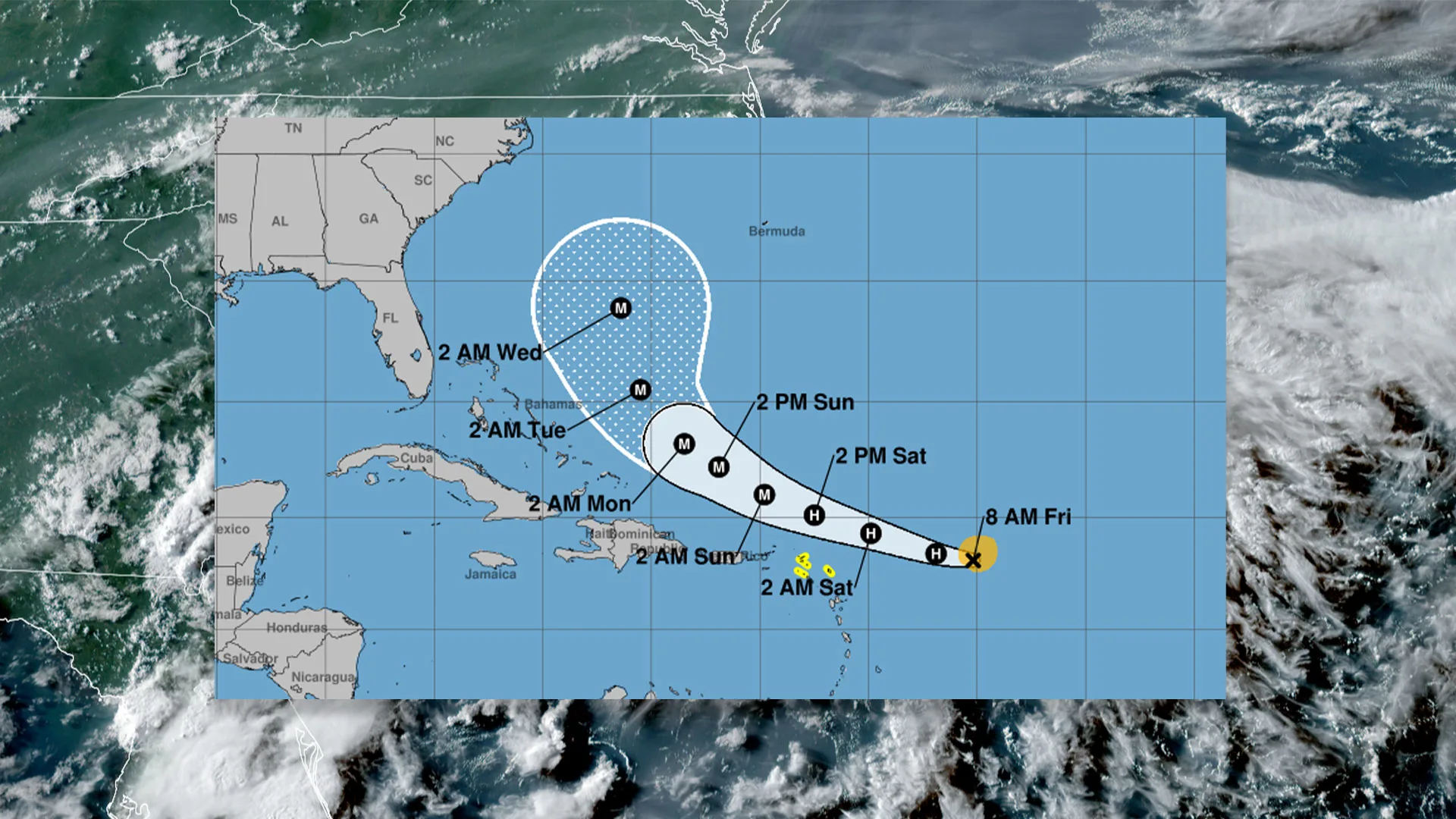 Hurricane Erin weekend? Maps, tracker for tropical storm path toward U.S. east coast - Fast Company