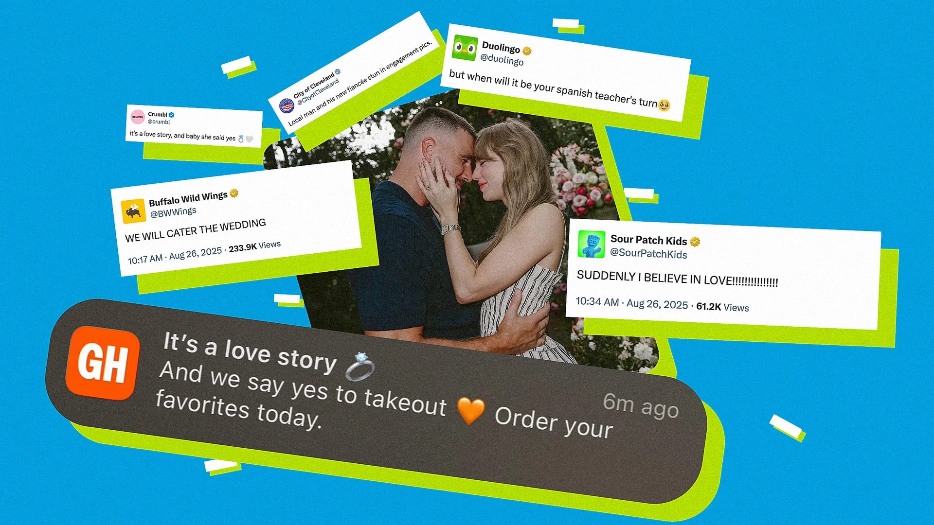 Of course, brands are capitalizing on Taylor Swift's engagement - Fast ...
