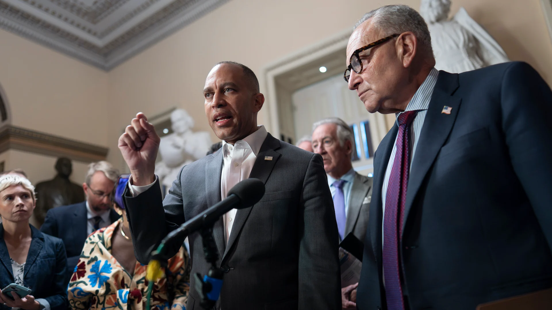 Trump cancels meeting with Schumer and Jeffries - Fast Company