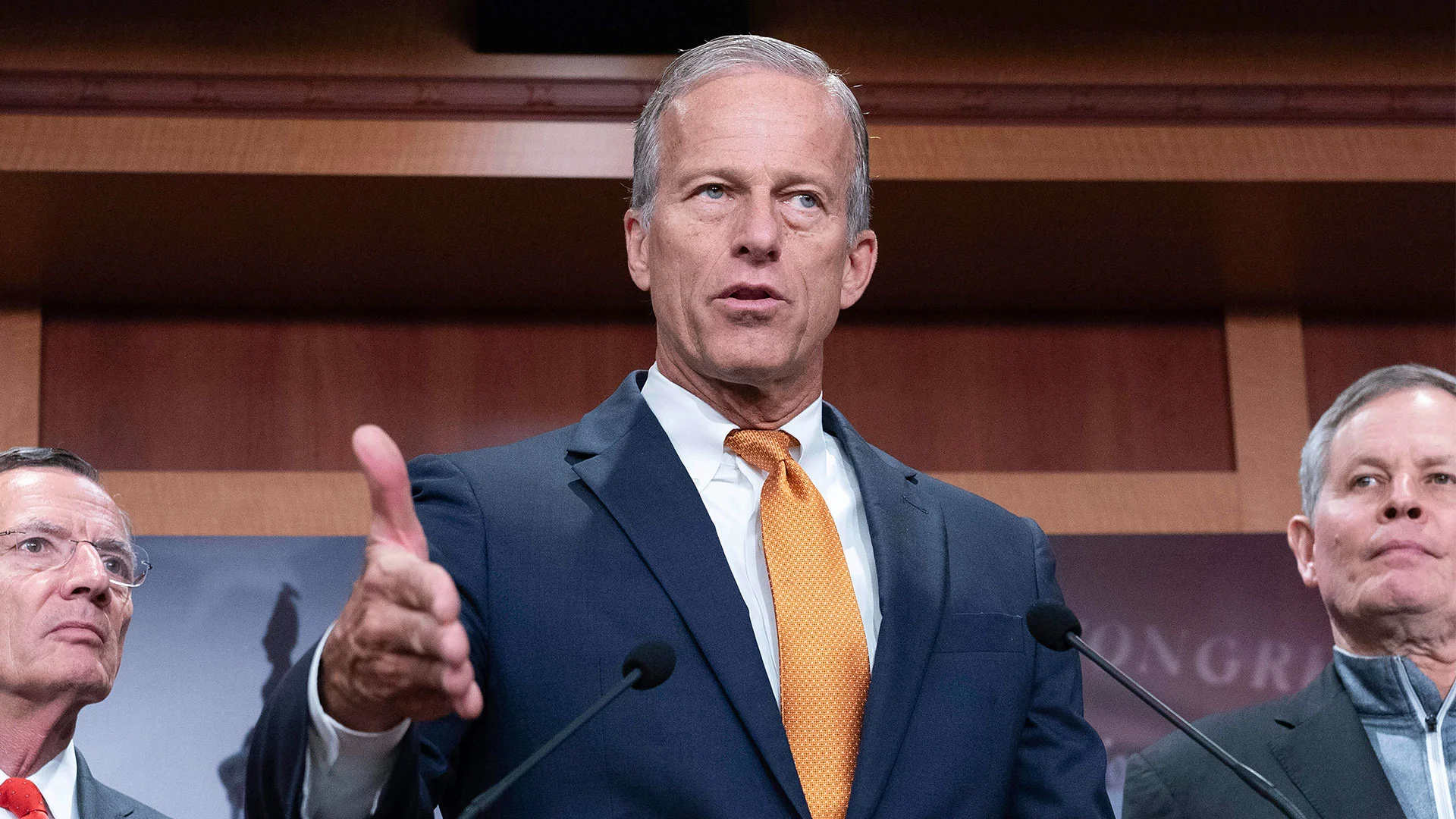 Thune says shutdown likely unless Dems retract healthcare demands ...