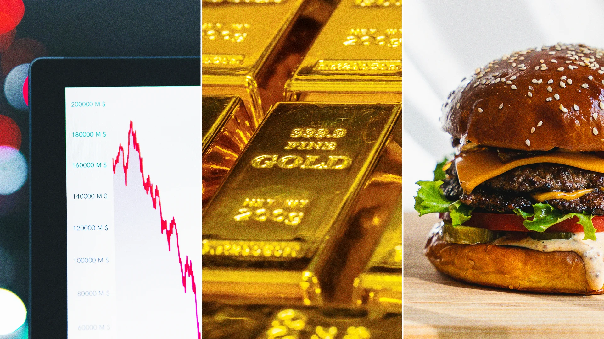 This week in business: Markets stumble, gold glitters, and burgers get ...