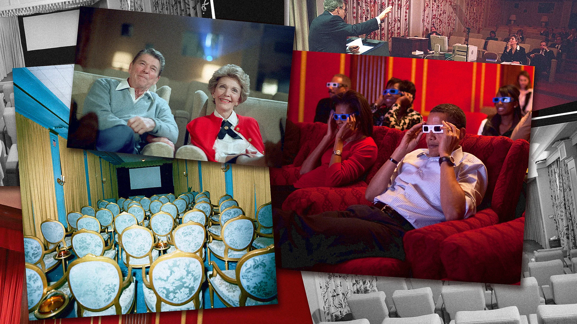 The White House movie theater is gone. Its design history lives on ...
