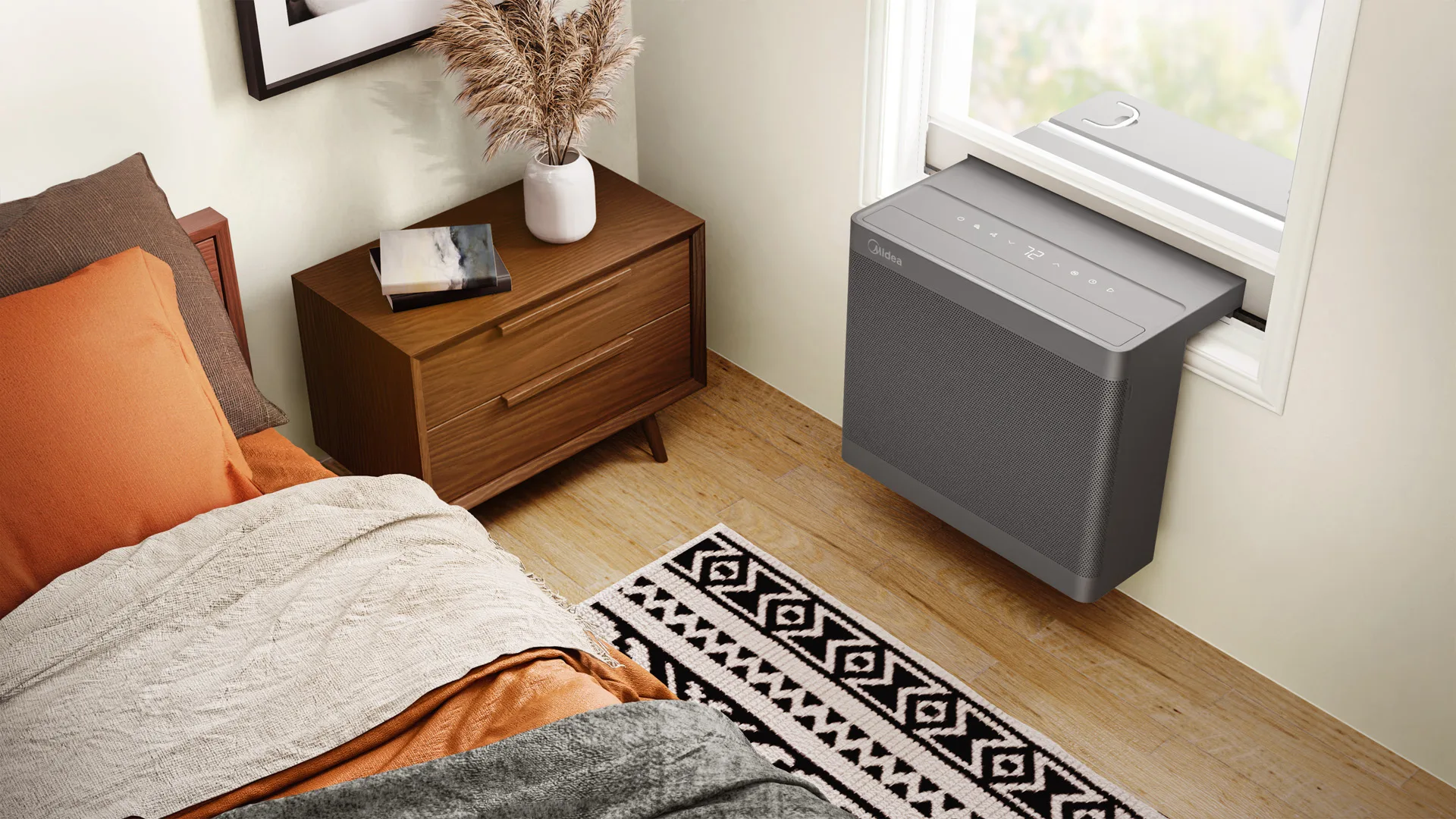 I tried a sleek new window heat pump that can be installed in less than ...