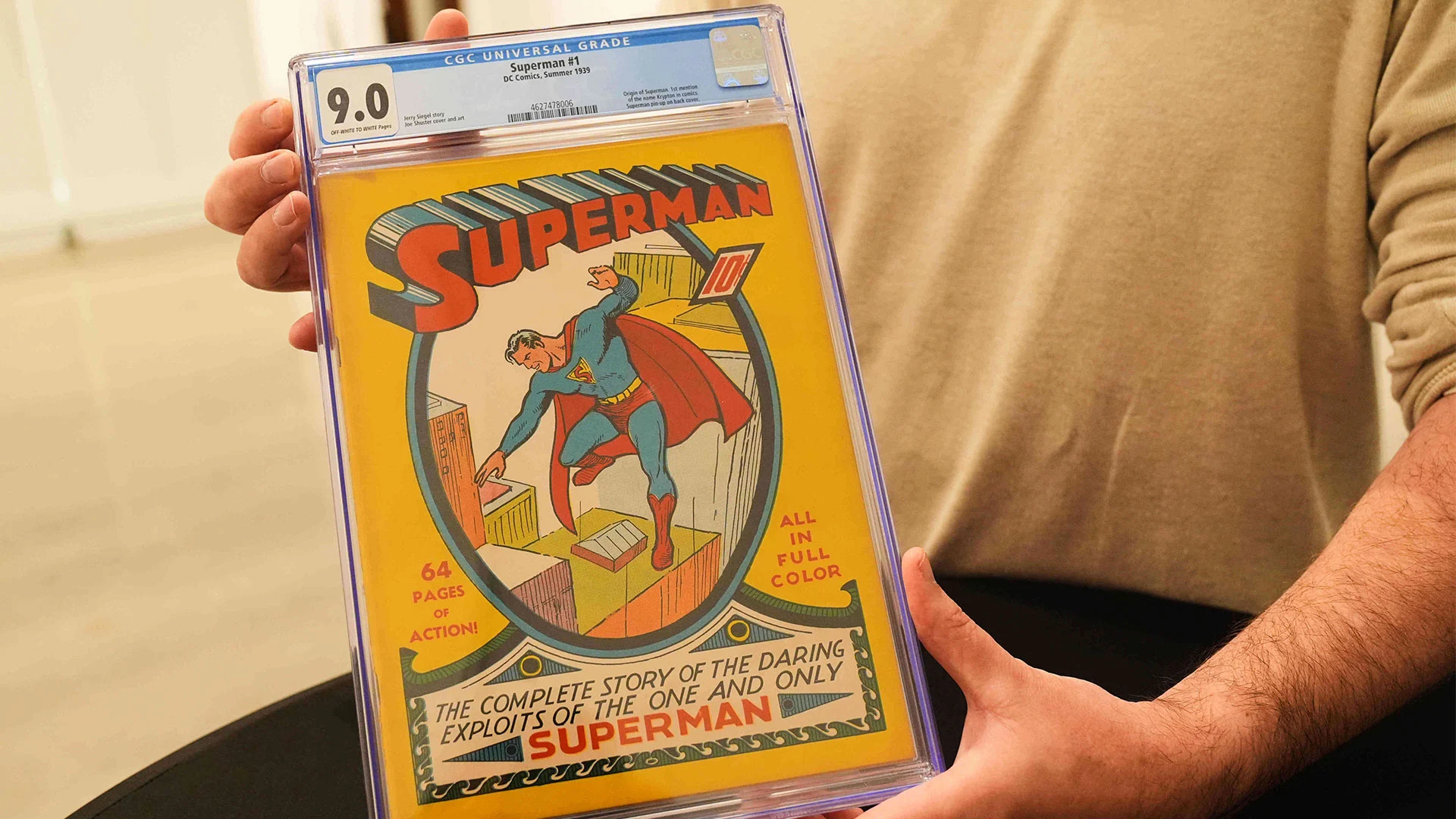 Superman comic book sells at Texas auction for $9.12 million - Fast Company