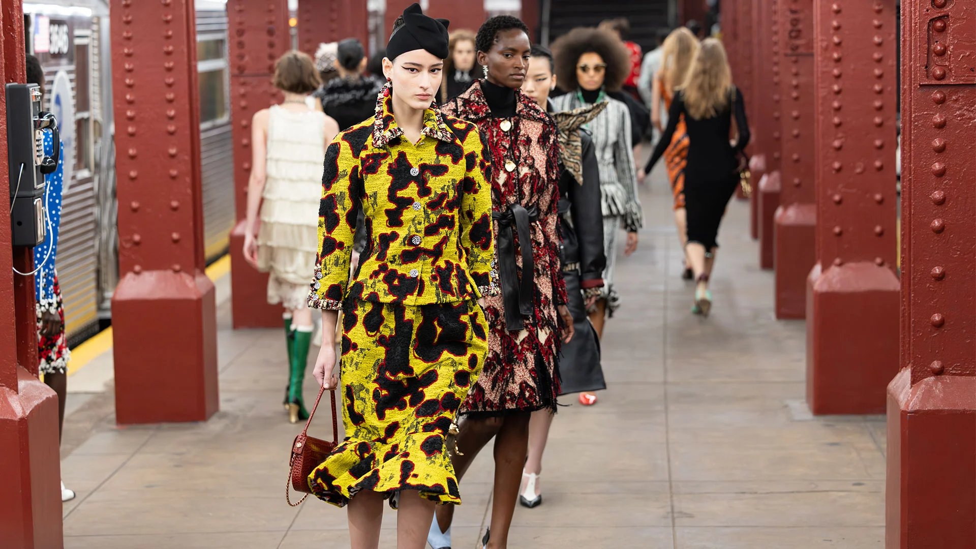 Chanel stages runway show in New York City subway station - Fast Company