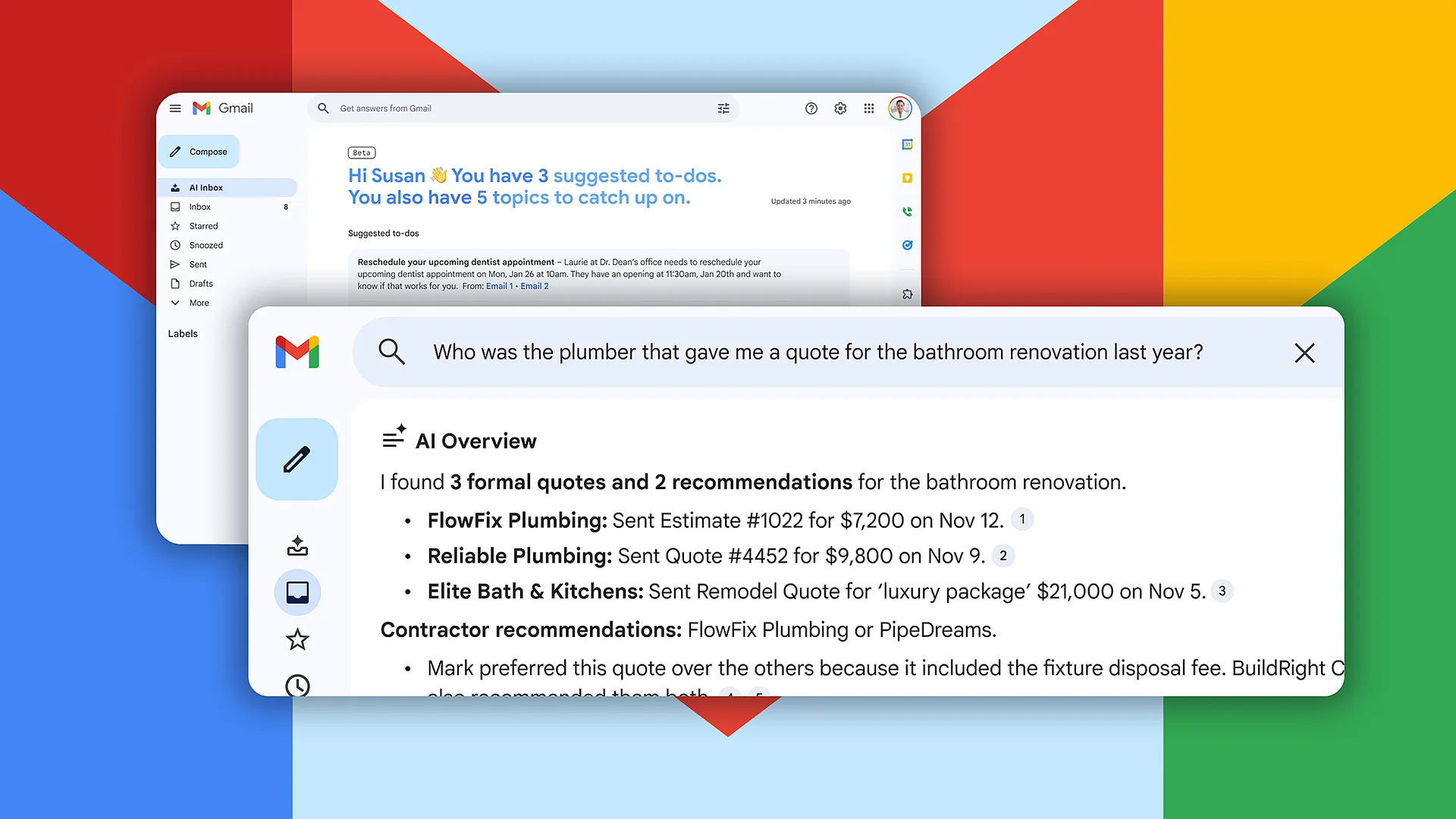 Gmail's new inbox is the ultimate gateway drug to AI- Fast Company