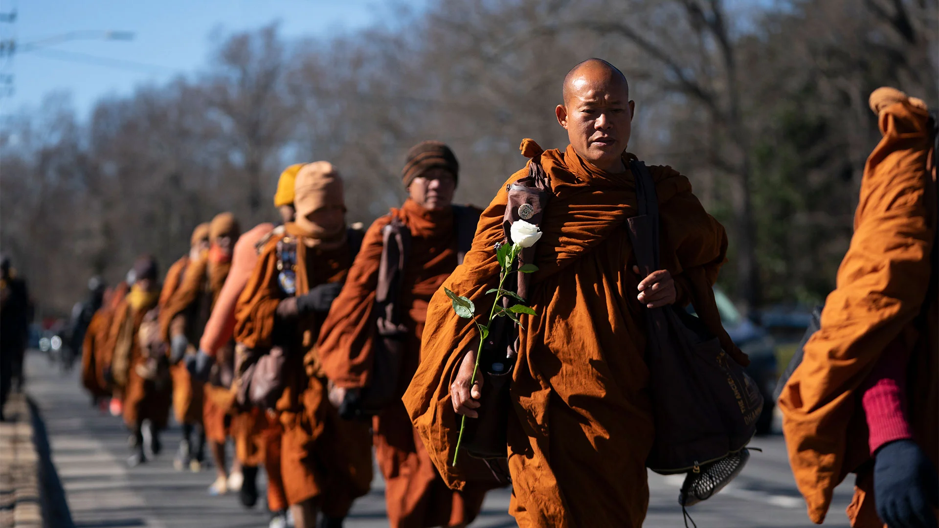 Monks walk for peace update: follow their home stretch route to DC ...