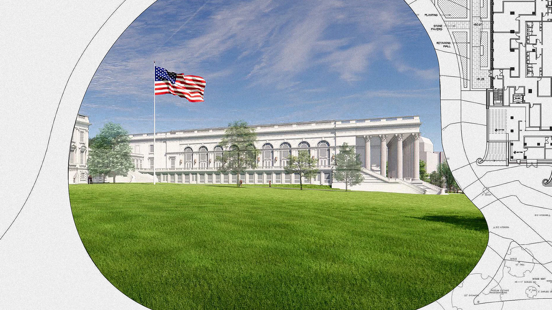 The proposed White House lawn is a design crime - Fast Company