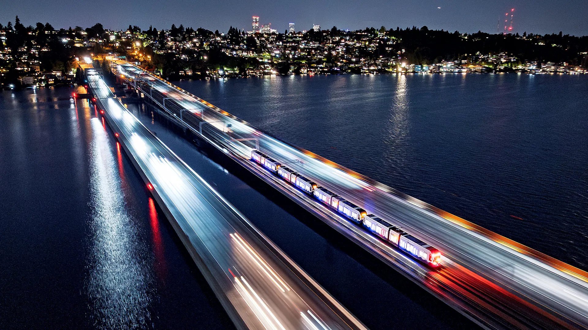Seattle Just Built The World S First Light Rail On A Floating Bridge