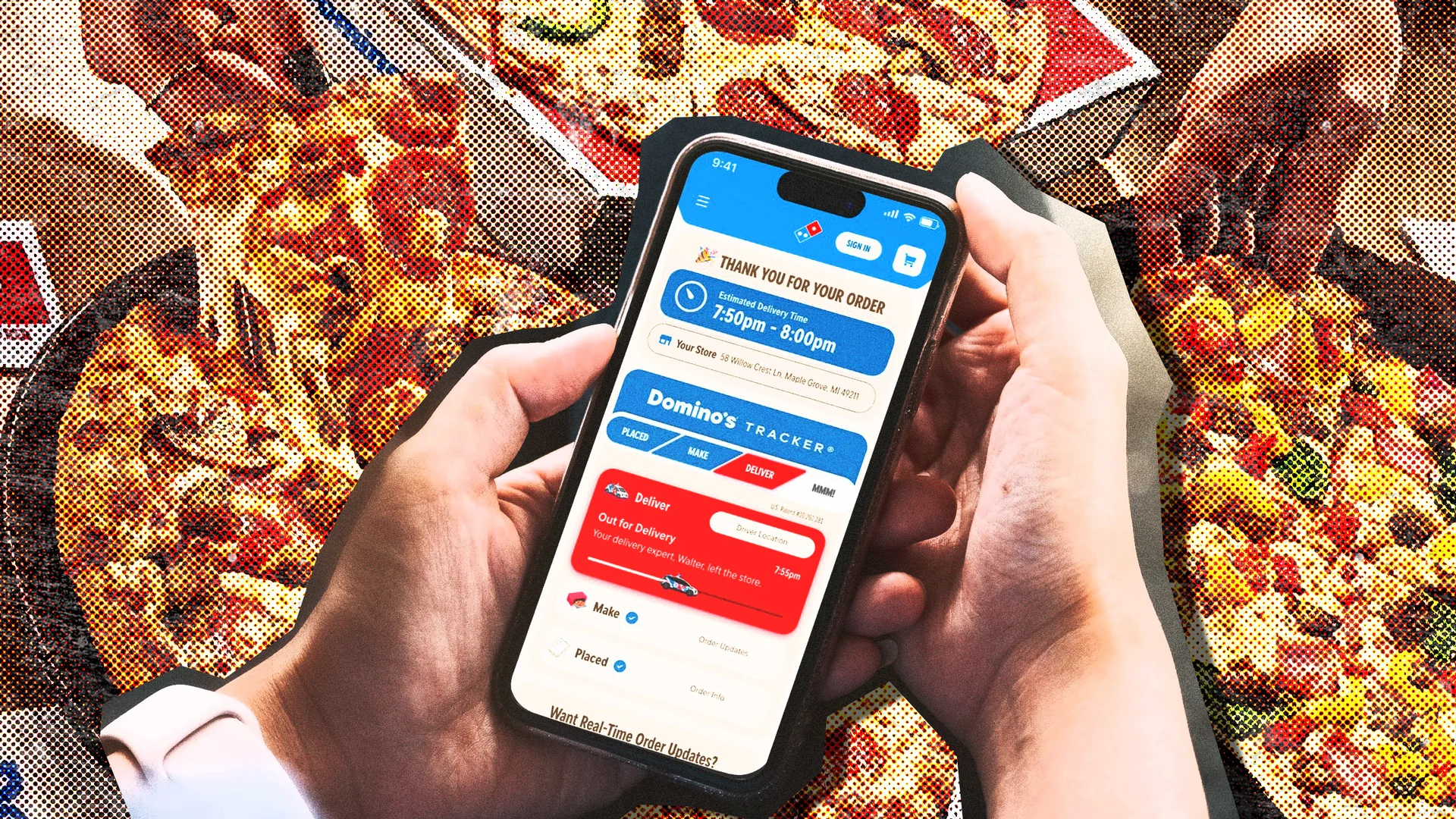 Domino's new AI pizza tracker helps pinpoint your pizza delivery - Fast ...
