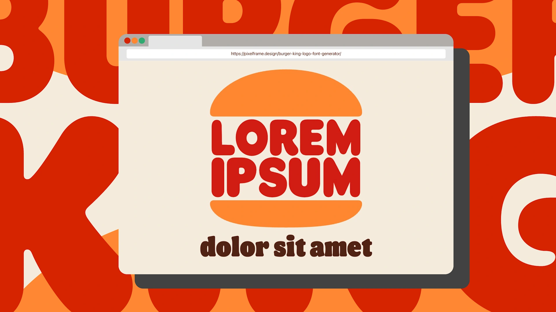 Have it your way with this delightful Burger King font generator - Fast ...
