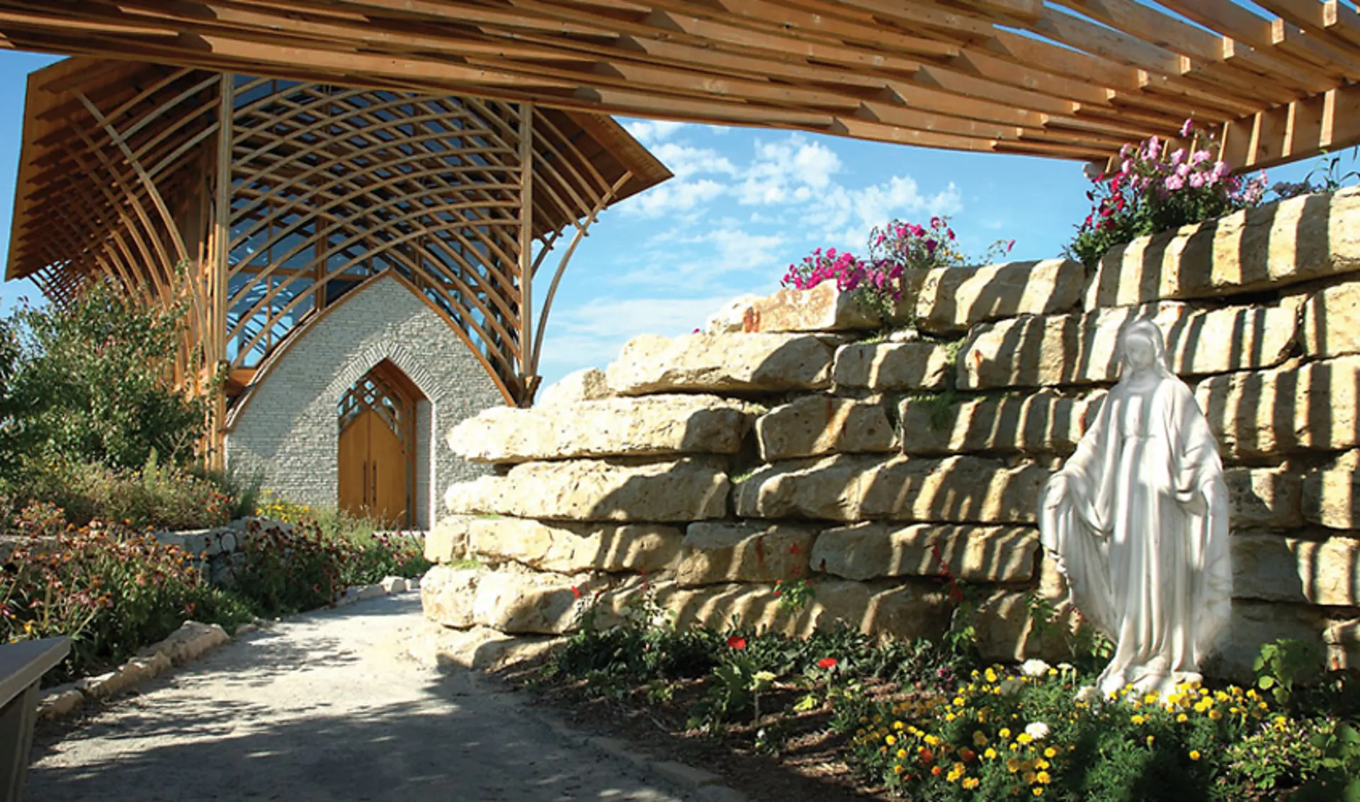 A Stunning Roadside Church Rises, Collapses, Then Rises Again - Fast ...