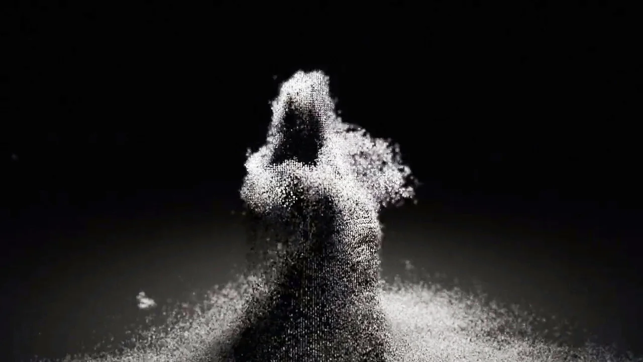 With Kinect, Dancing Is Converted Into Animated Sand - Fast Company