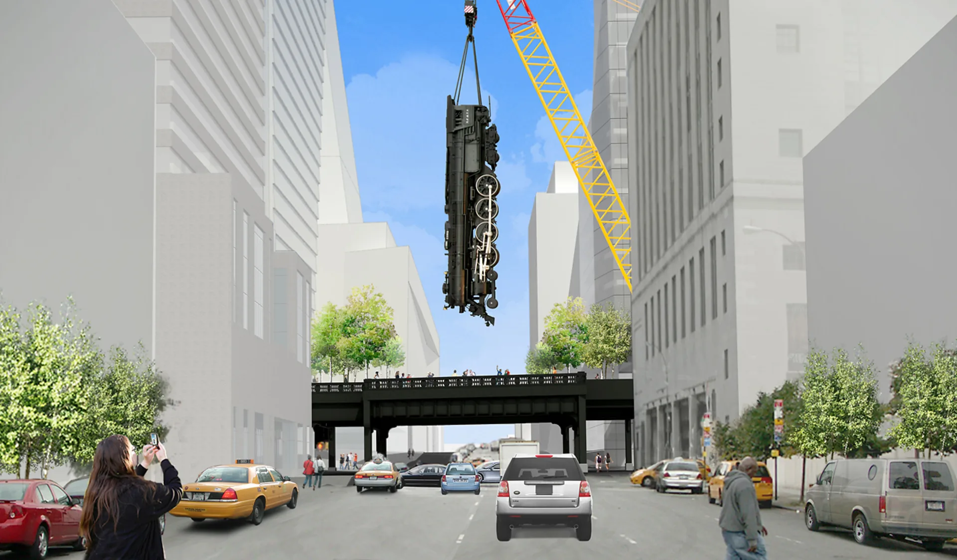 Could Jeff Koons's Dangling Train, Costing $25 Million, Pay For Itself ...