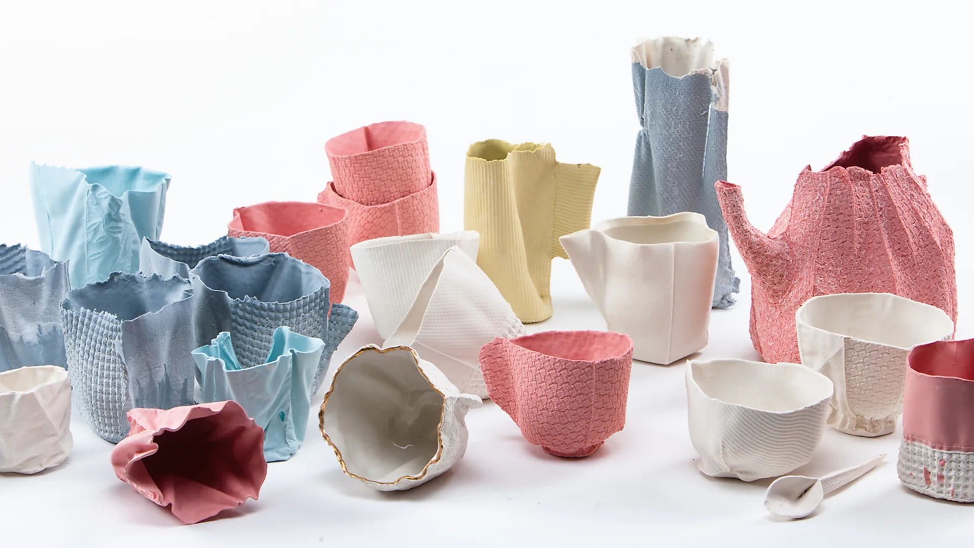 No, Really: A Tea Set Made Using Sewn-Together Cloth - Fast Company