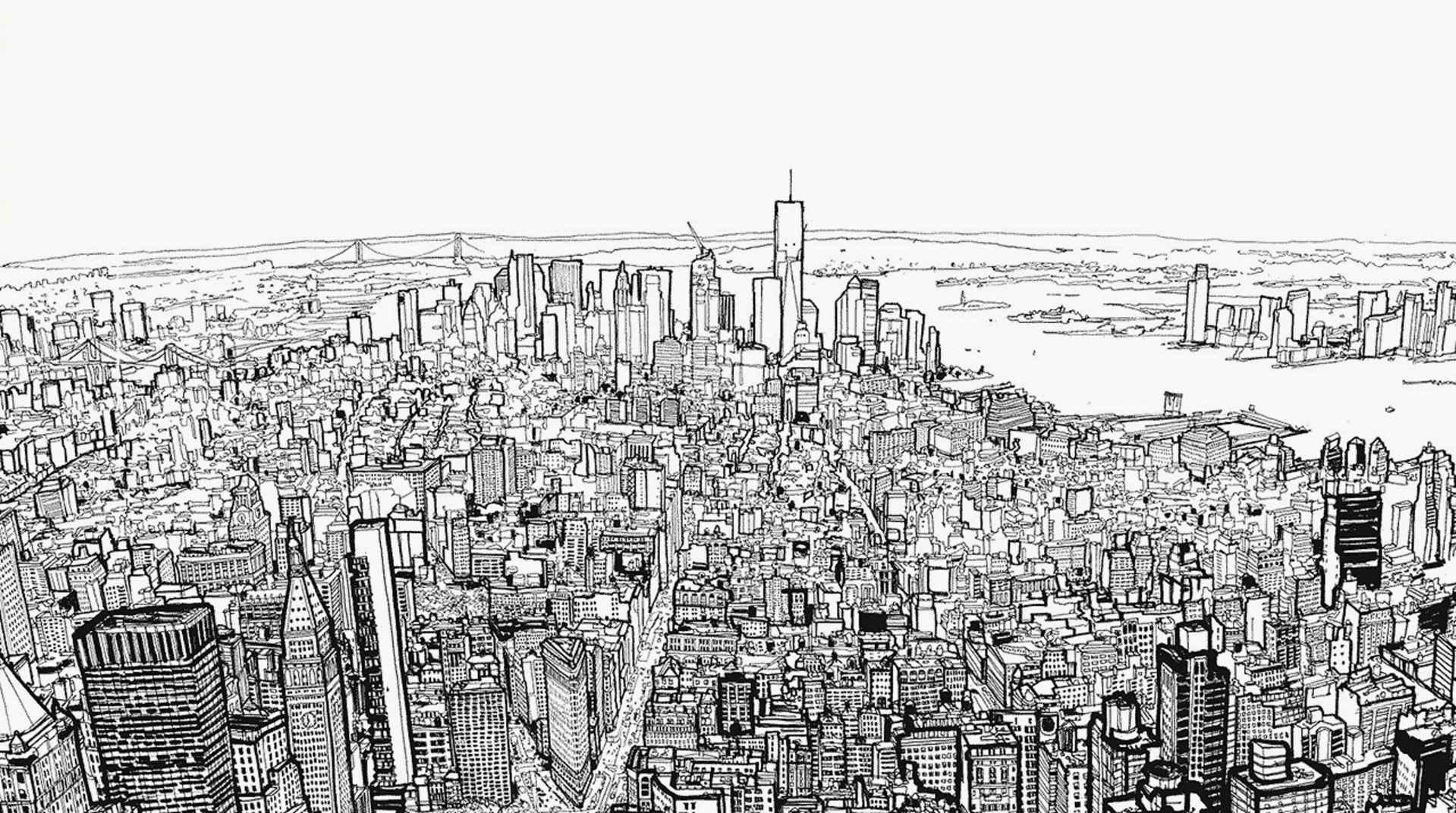 how to draw cities and buildings