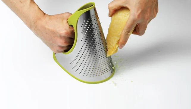 Simple Genius: A Bendable Cheese Grater That's A Cinch To Clean - Fast ...