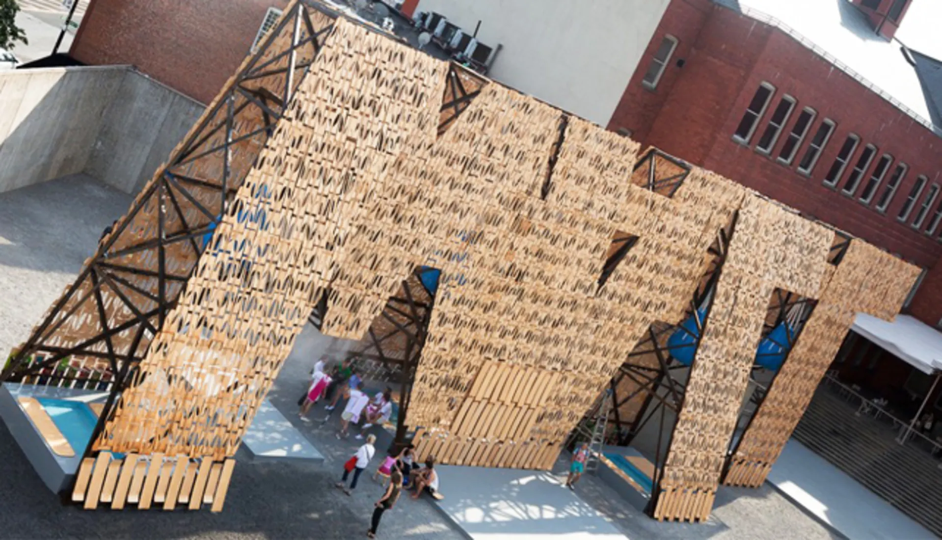Mo Party, MoMA PS1: This Year's Pavilion Is A Billboard Made Of ...