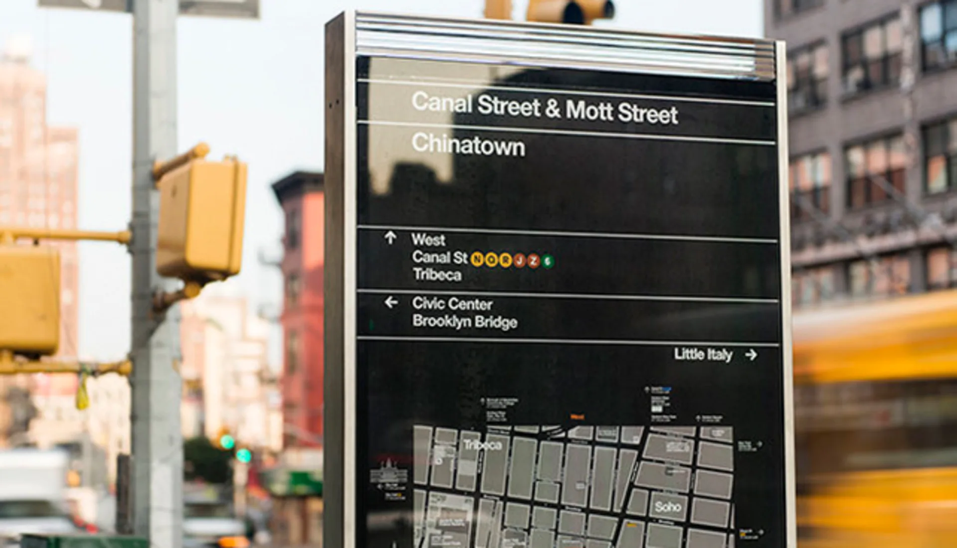 A New Wayfinding System Brings Maps To New York's Pedestrians - Fast ...