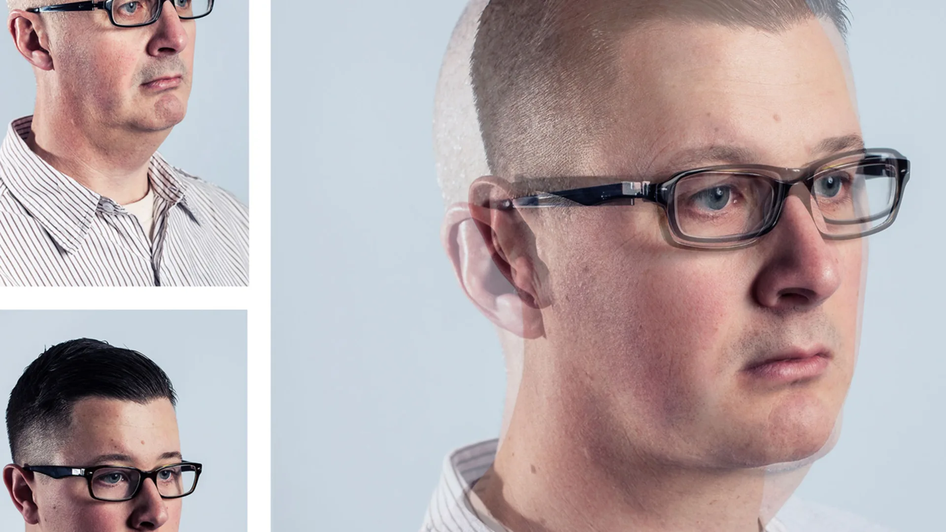 Uncanny Portraits Blend Fathers And Sons Into A Single Person - Fast ...