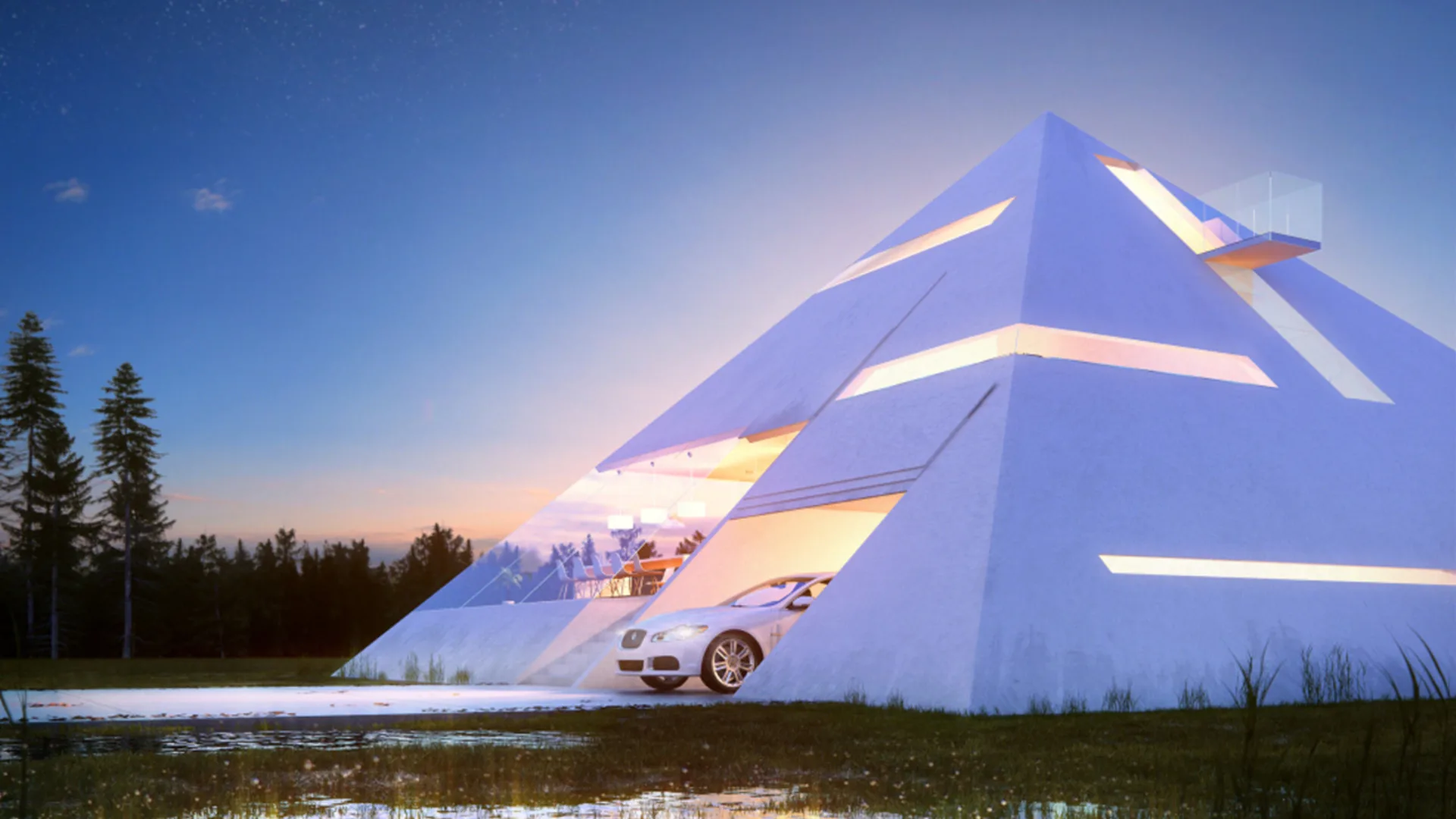 A Modern Update Of The Ancient Egyptian Pyramid - Fast Company