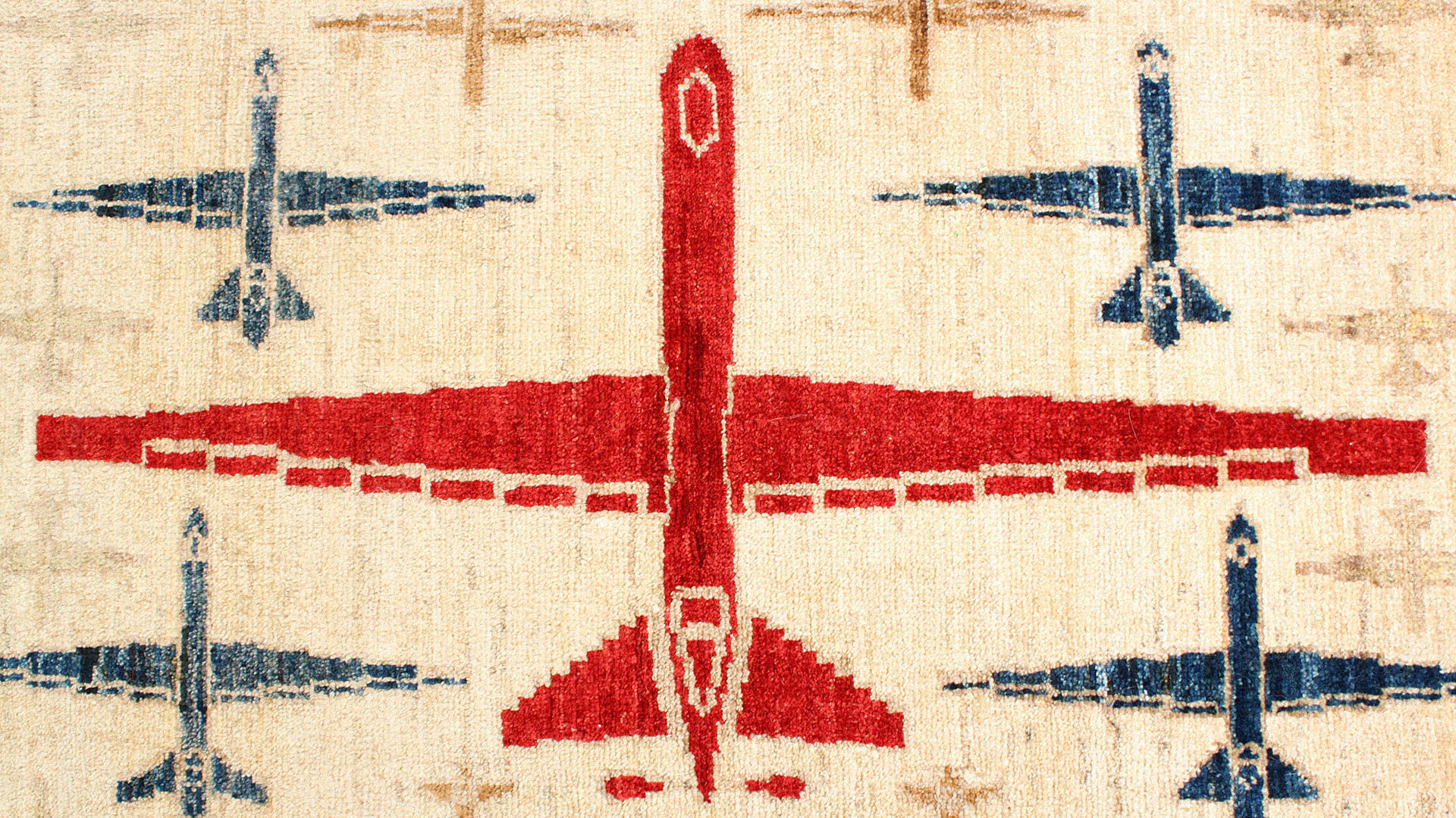 Bleakly Beautiful Handmade Rugs Depicting Drone War In Pakistan - Fast ...